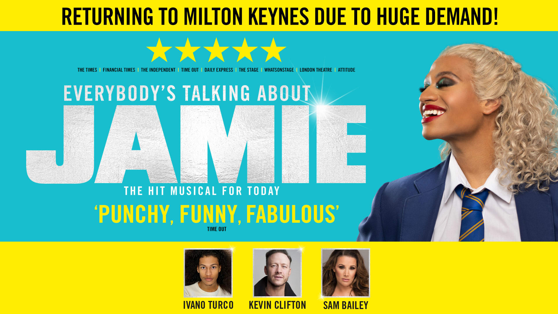 Everybody's Talking About Jamie Tickets | Milton Keynes Theatre in ...