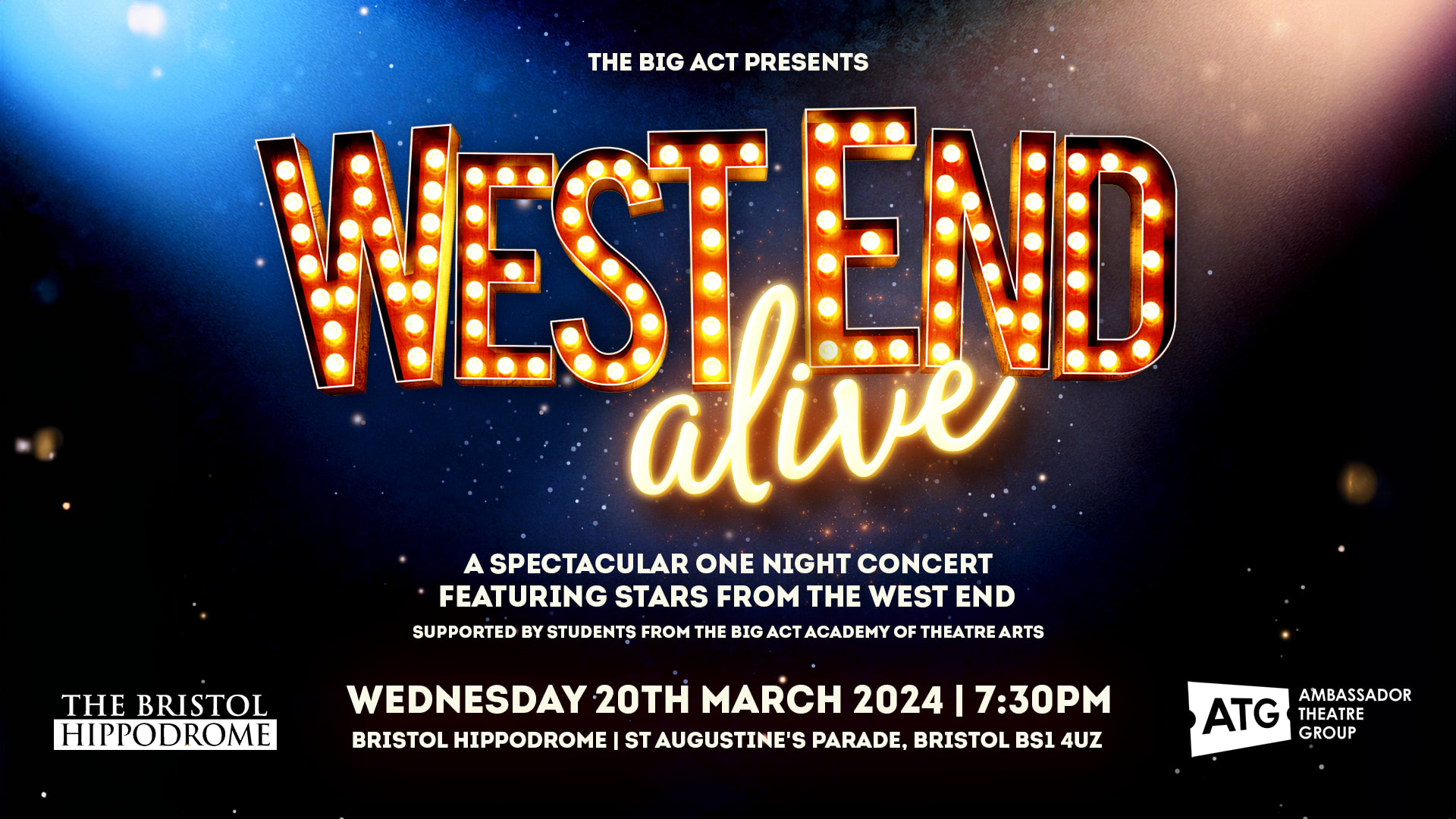 West End Alive Tickets | Bristol Hippodrome in Bristol | ATG Tickets