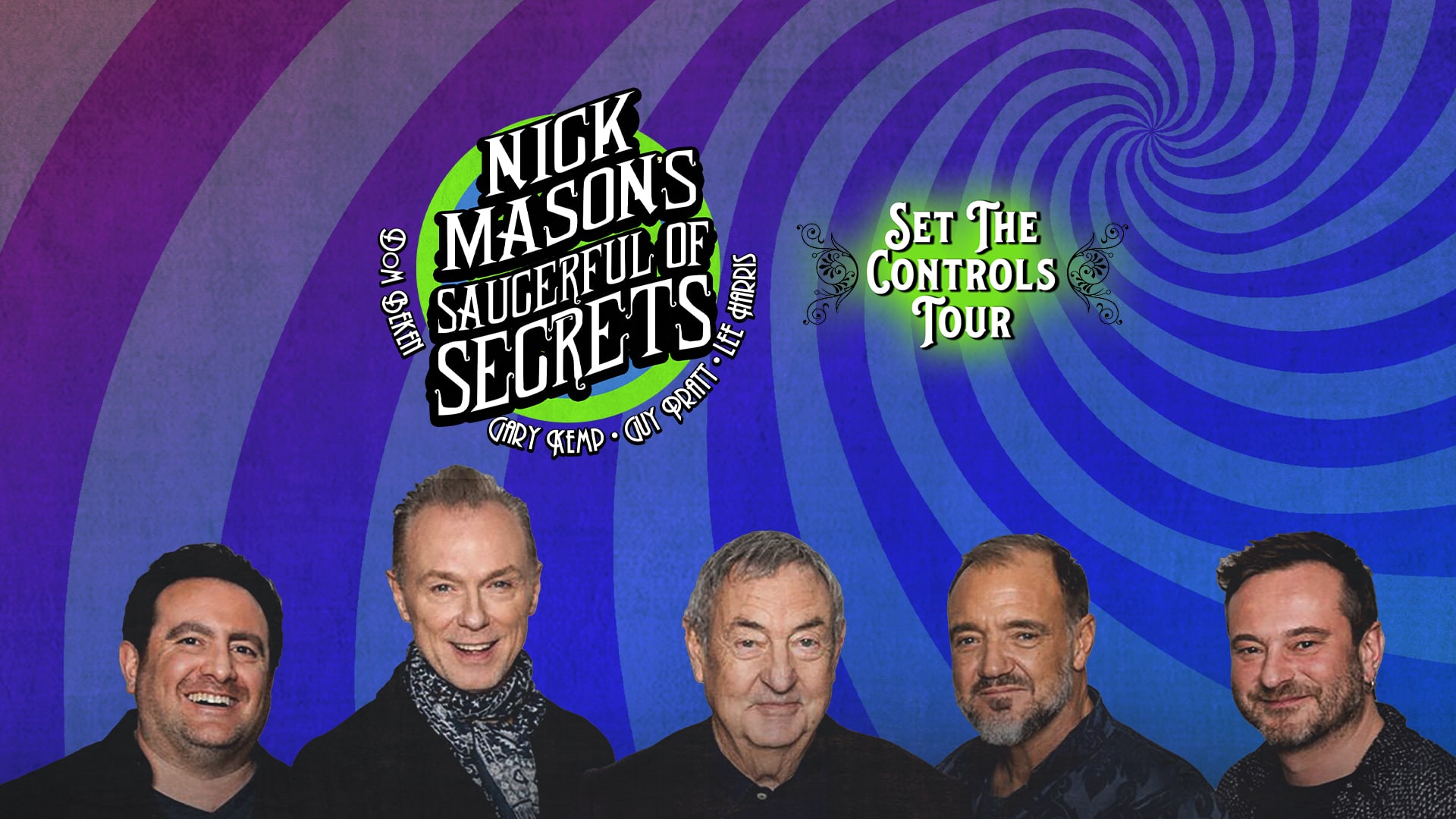 Nick Mason's Saucerful of Secrets Tickets | Tours & Dates | ATG Tickets