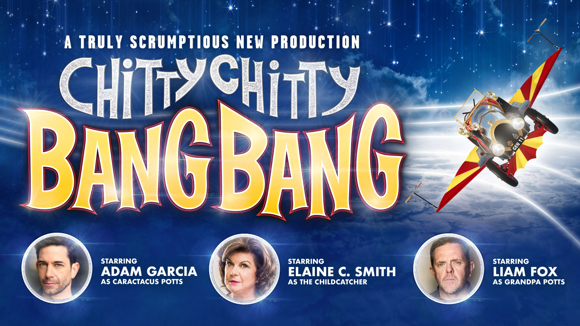 Chitty Chitty Bang Bang Tickets | Edinburgh Playhouse in Edinburgh ...