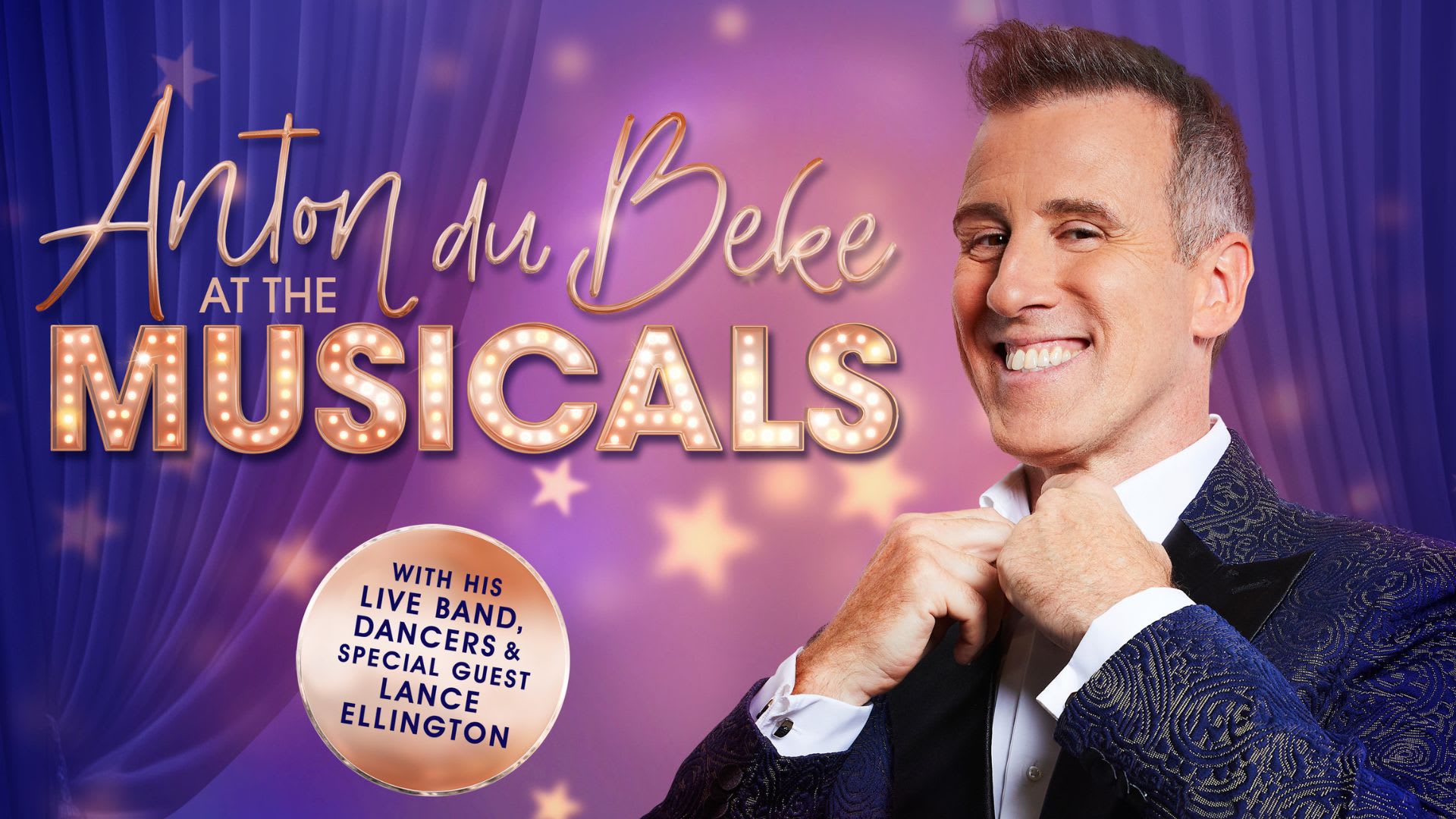 Anton Du Beke: At the Musicals Tickets | Tours & Dates | ATG Tickets