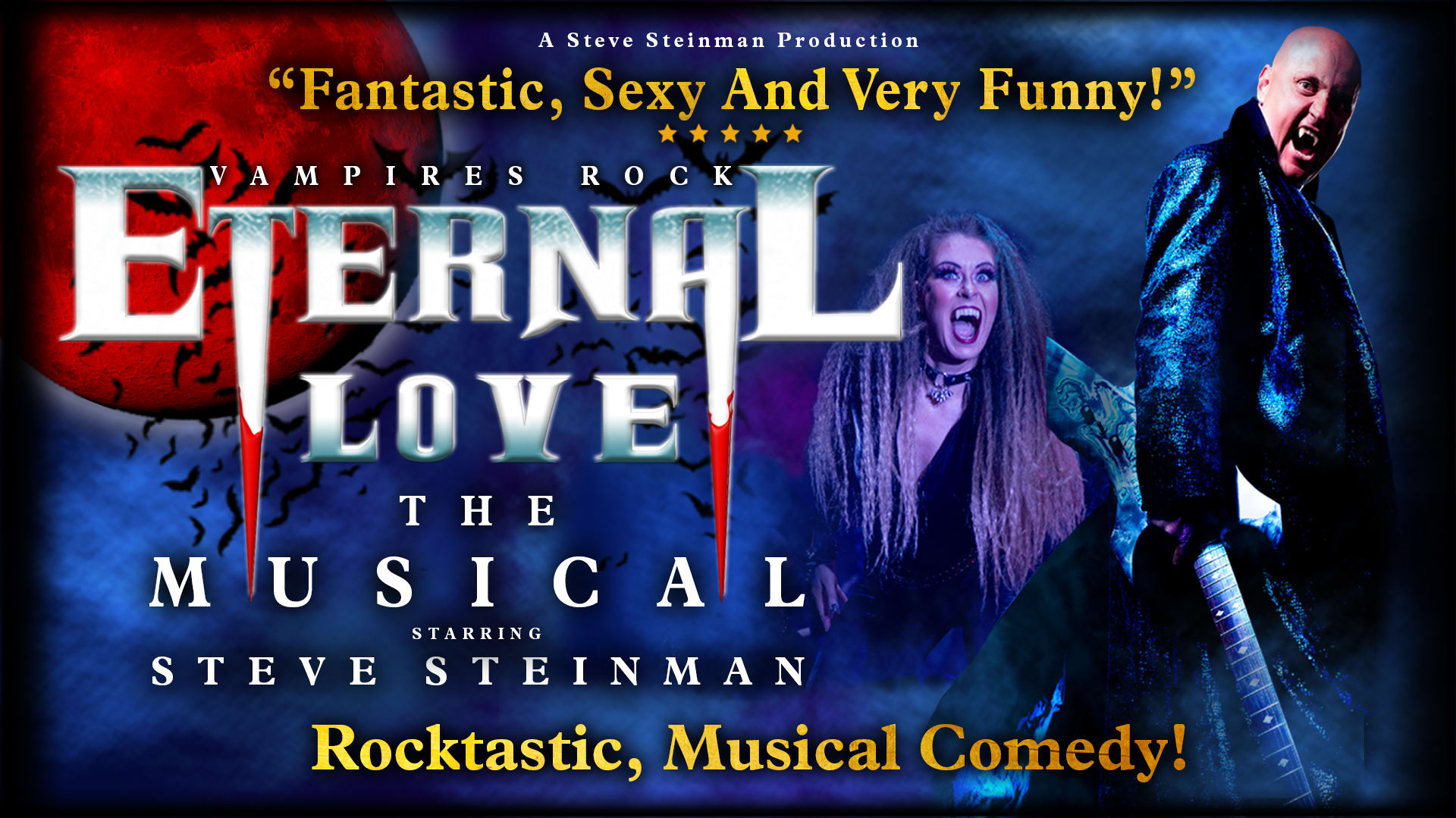 Steve Steinman's Vampires Rock - Eternal Love The Musical Tickets | The ...
