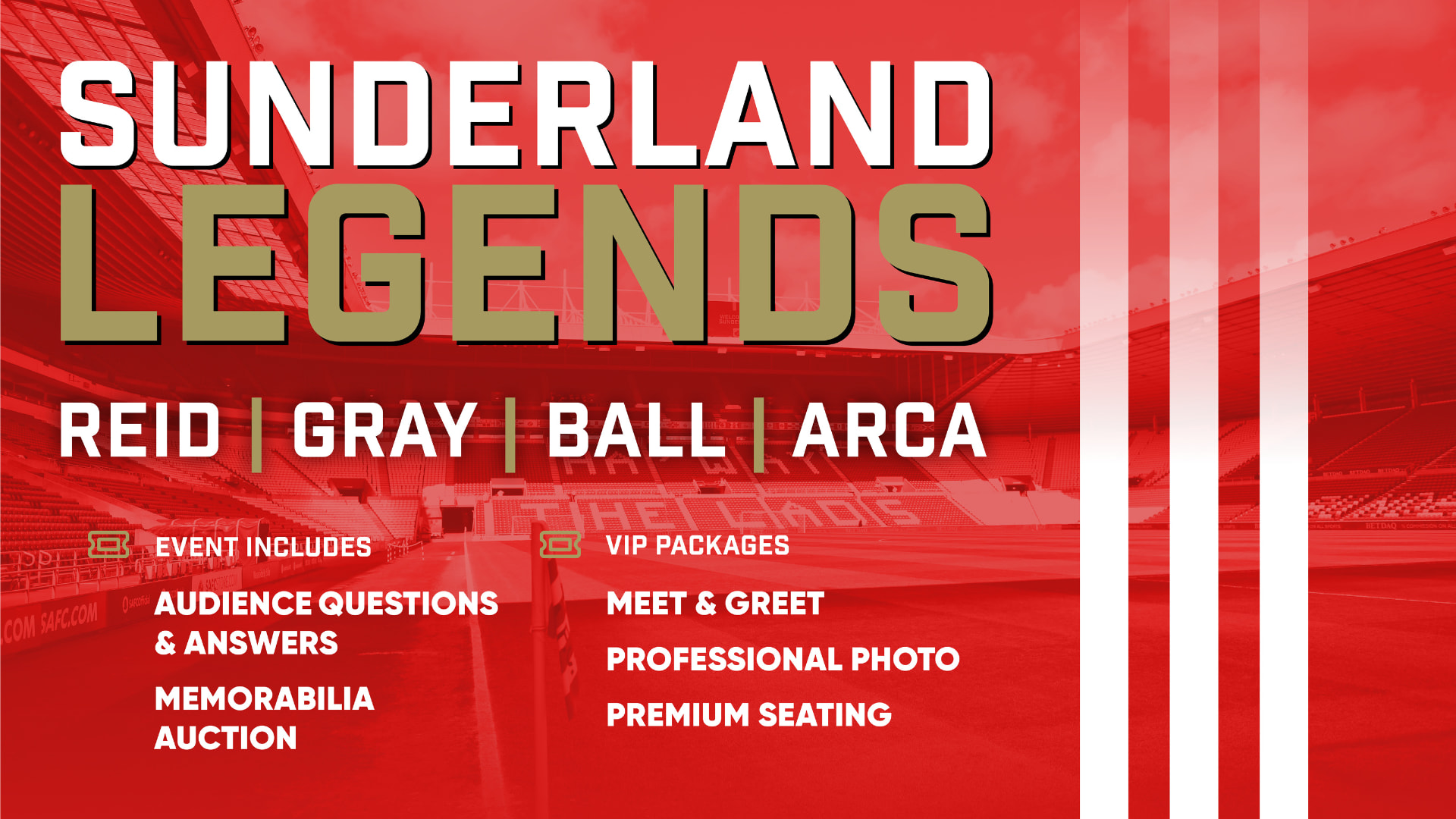 Sunderland Legends Tickets | Sunderland Empire in Sunderland | ATG Tickets