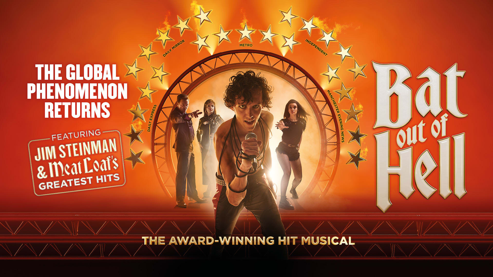 Bat Out Of Hell Tickets | Palace Theatre Manchester in Manchester | ATG ...
