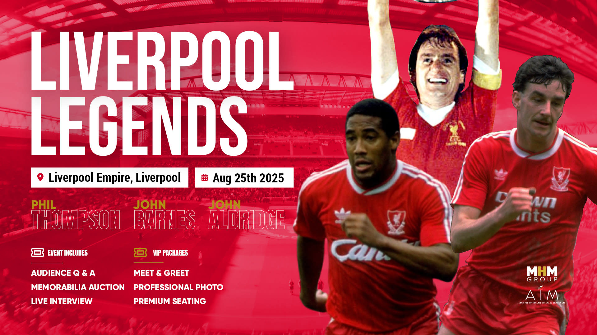Liverpool Legends Tickets | Liverpool Empire in Liverpool | ATG Tickets