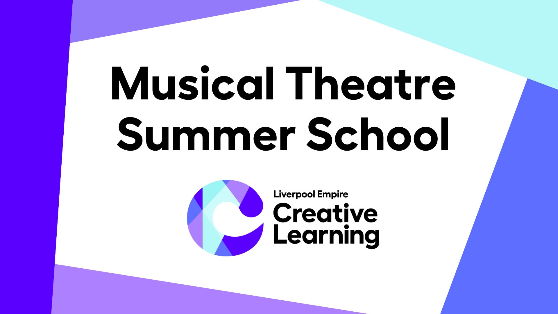 Musical Theatre Summer School Tickets | Liverpool Empire in Liverpool ...