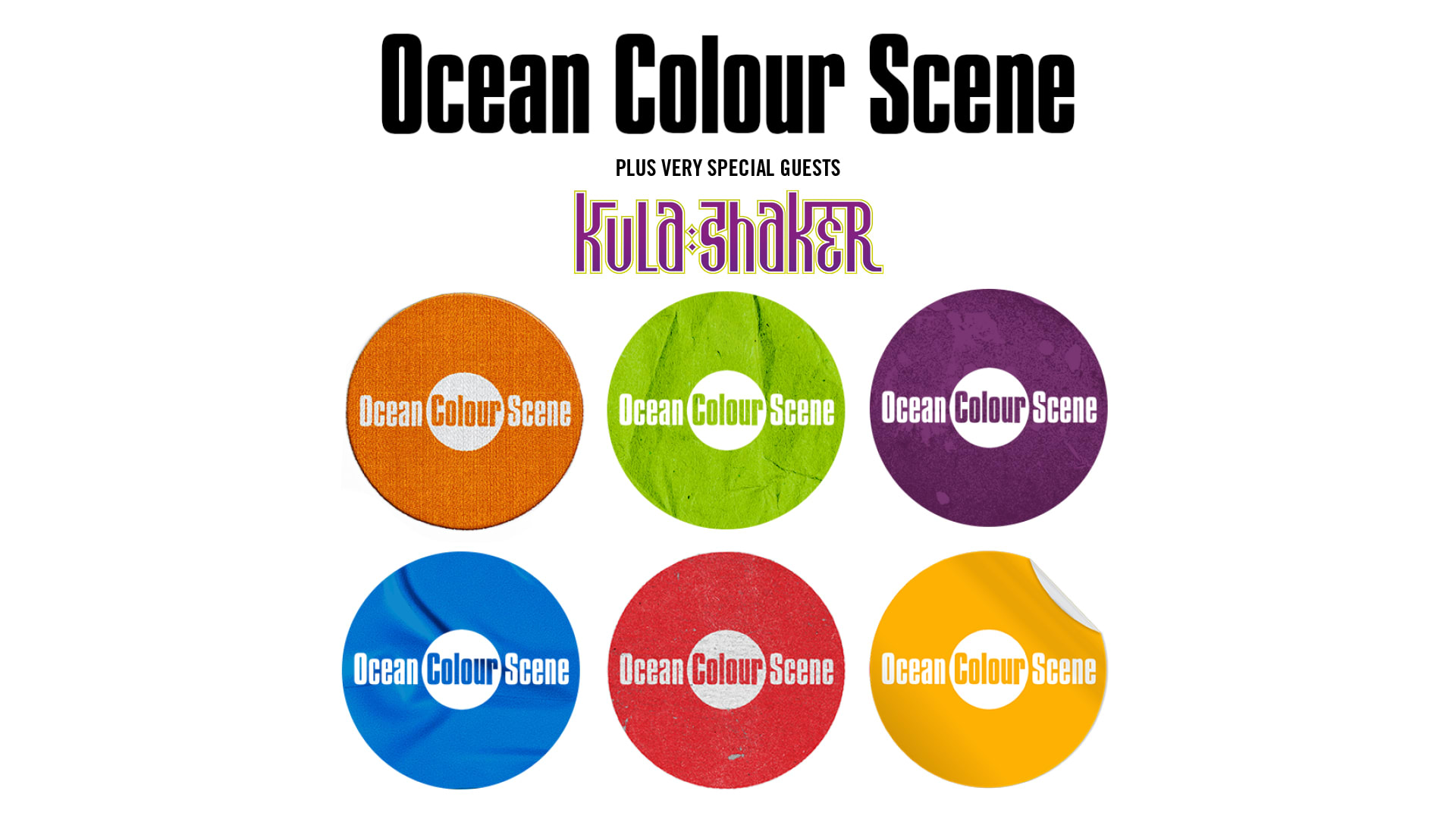 Ocean Colour Scene Tickets | Tours & Dates | ATG Tickets