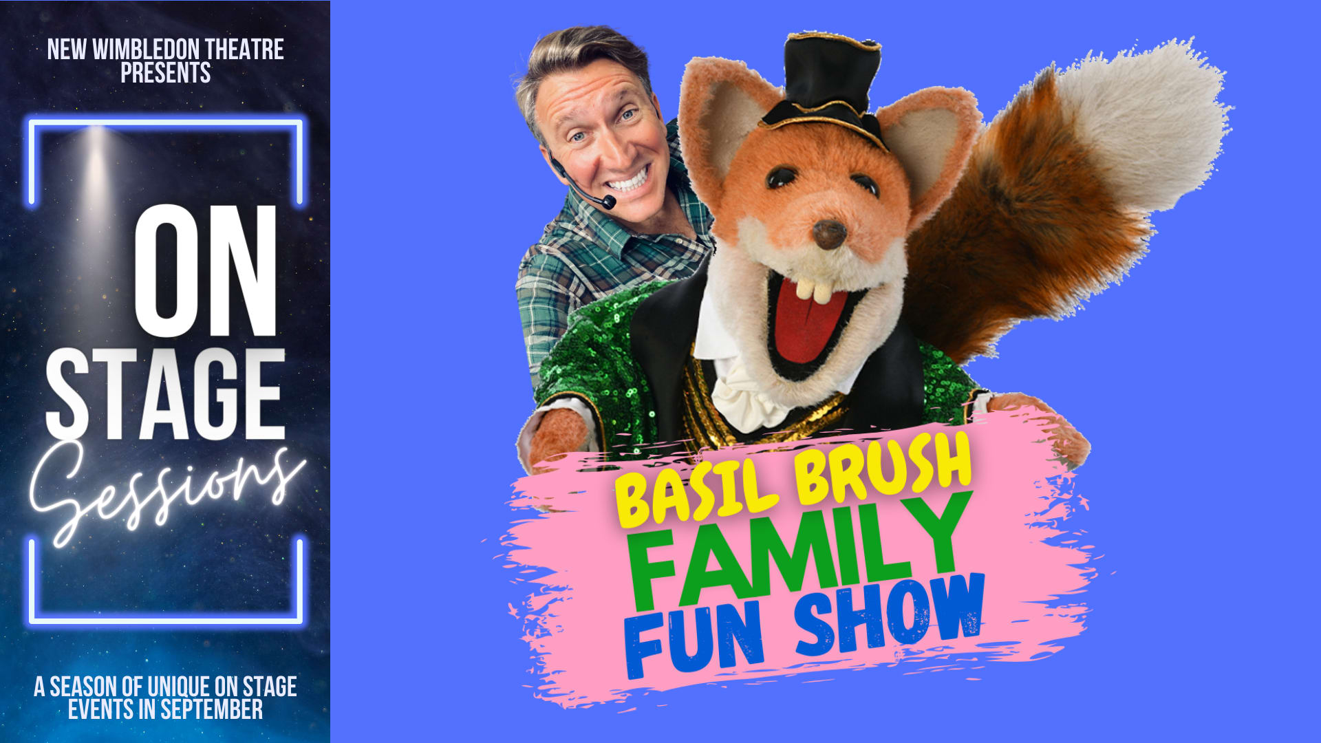 Basil Brush Family Show: On Stage Sessions Tickets | New Wimbledon ...