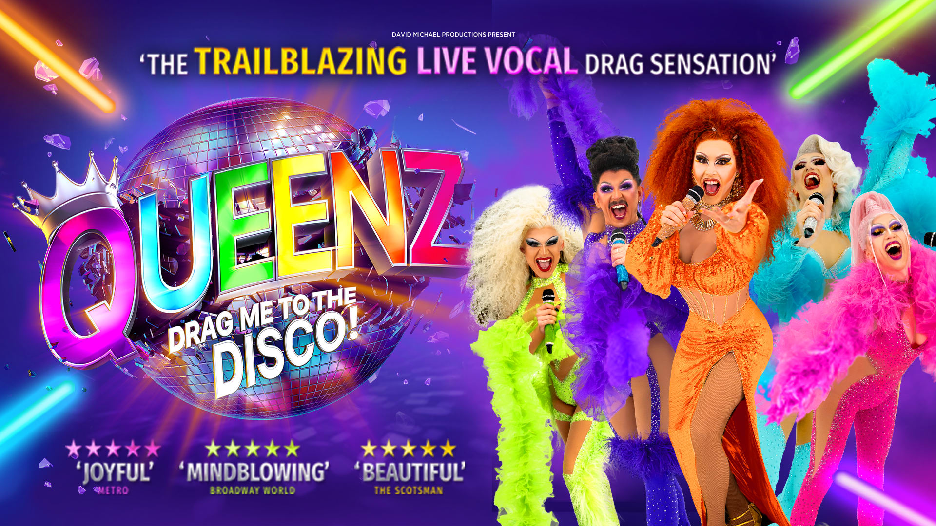 QUEENZ: Drag Me To The Disco! Tickets | Granville Theatre in Ramsgate ...