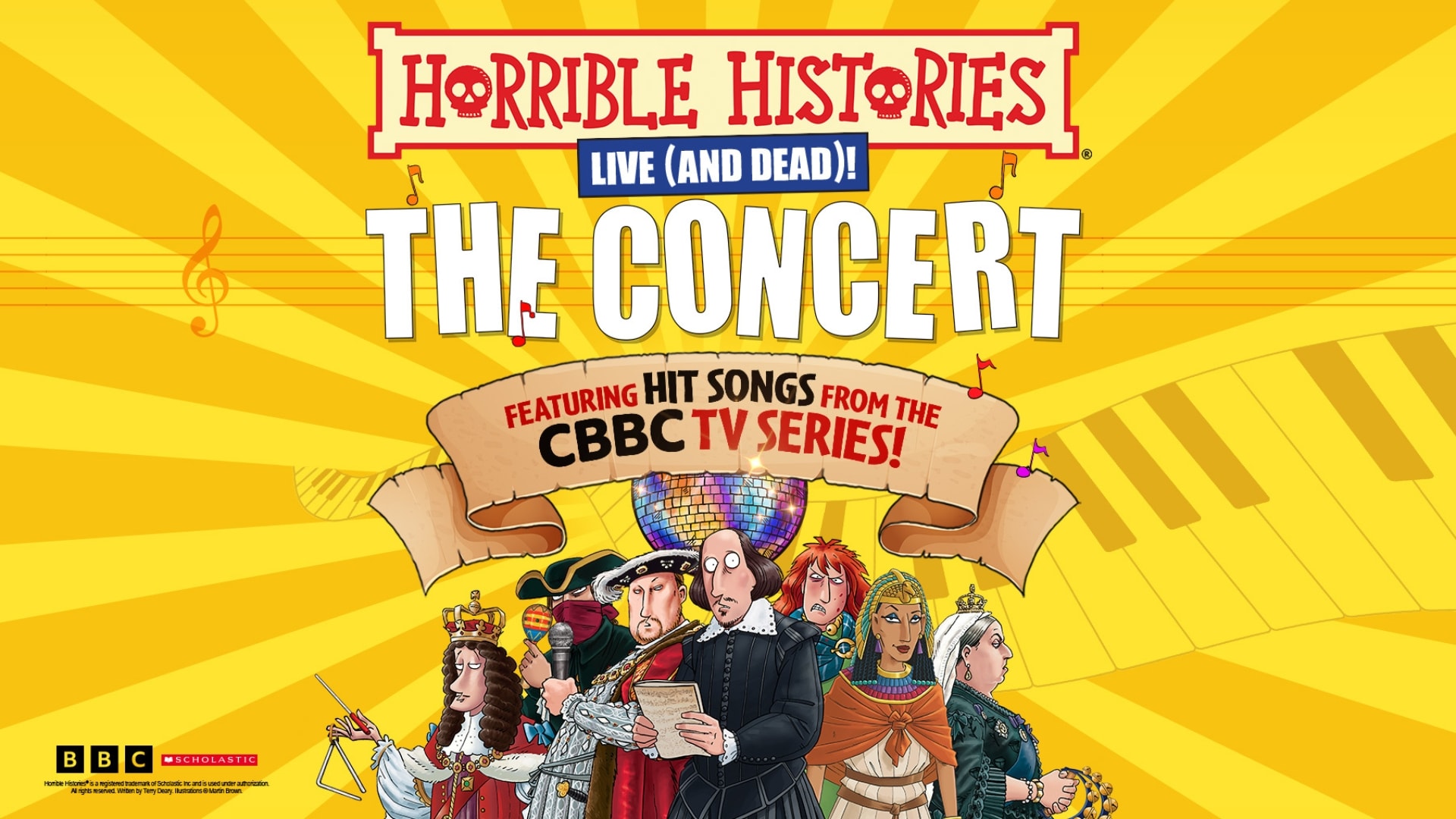 Horrible Histories - The Concert Tickets | Tours & Dates | ATG Tickets