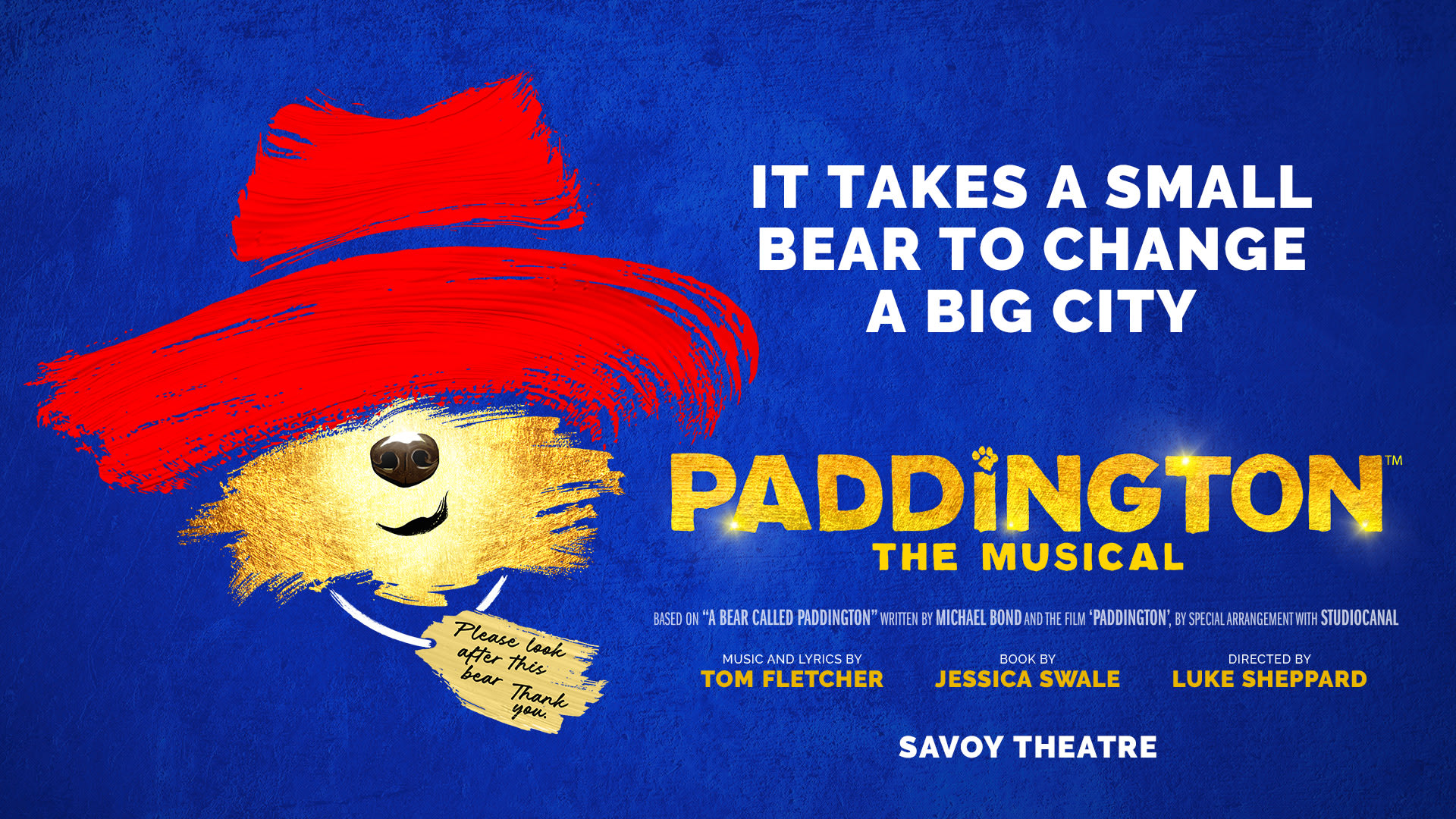 Paddington The Musical Tickets | Savoy Theatre in London & West End ...