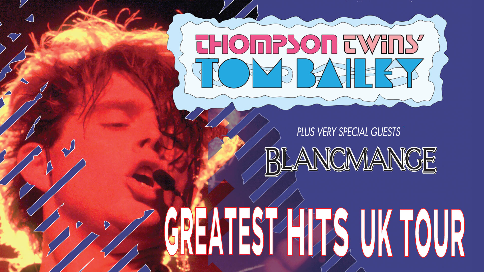 Thompson Twins' Tom Bailey Tickets | Aylesbury Waterside Theatre in ...