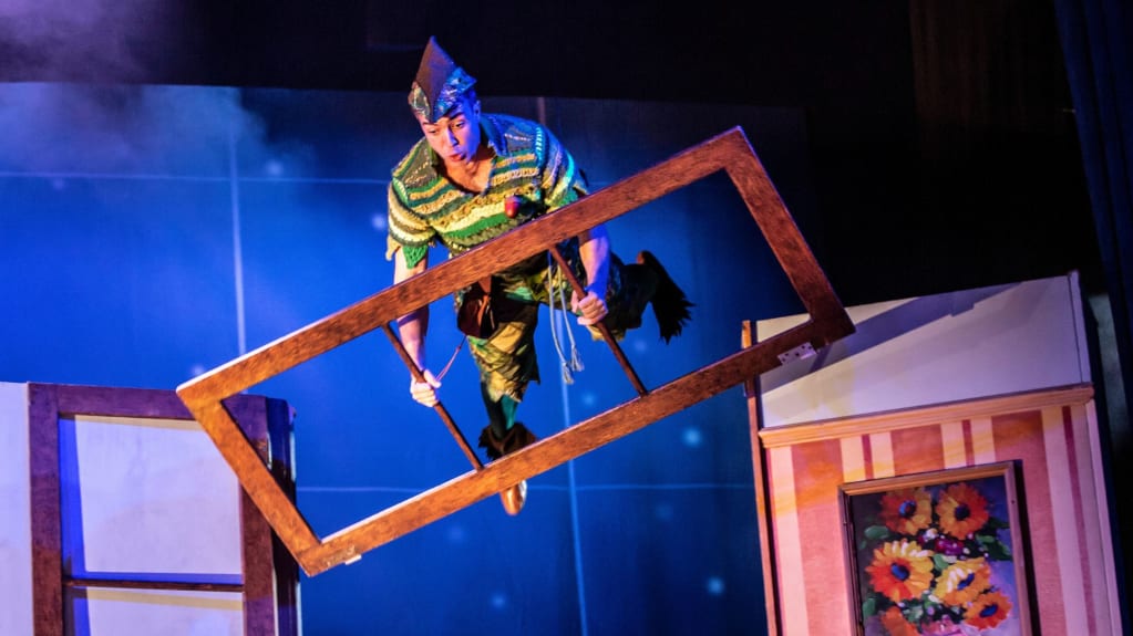 peter pan goes wrong teletubbies