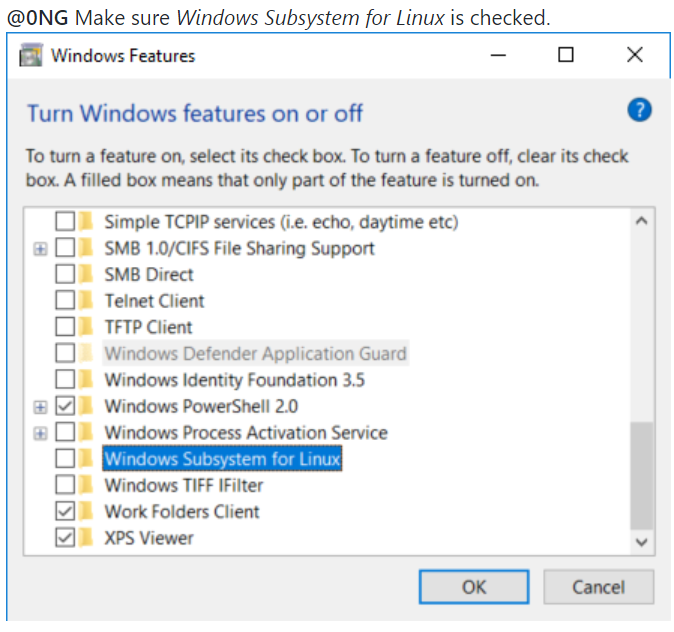 How To Install Windows Subsystem For Linux To Use Rsync With Hugo On Windows 10 Part 1