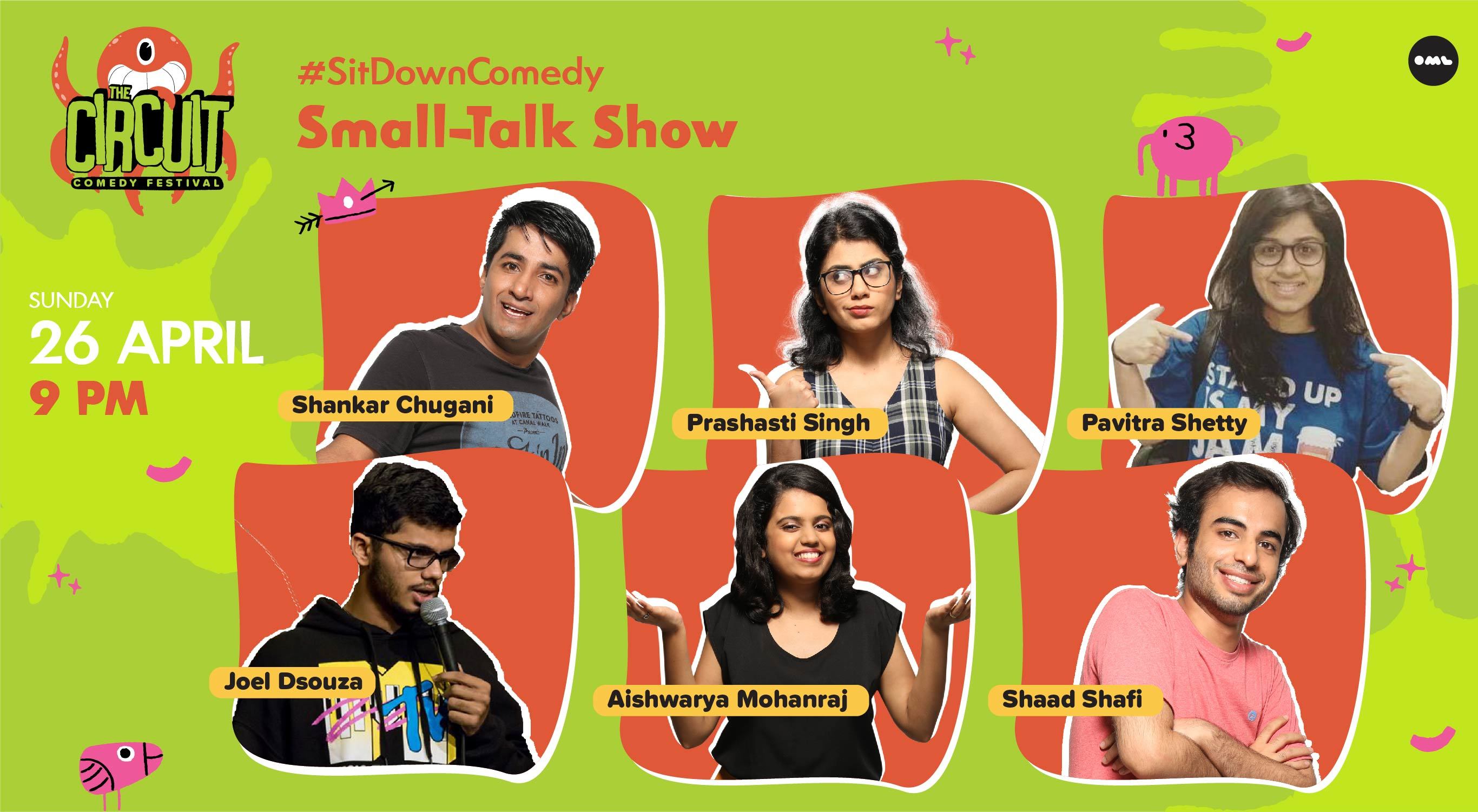 Small-Talk Show ft. Shankar Chugani, Prashasti Singh & More - Fests.info