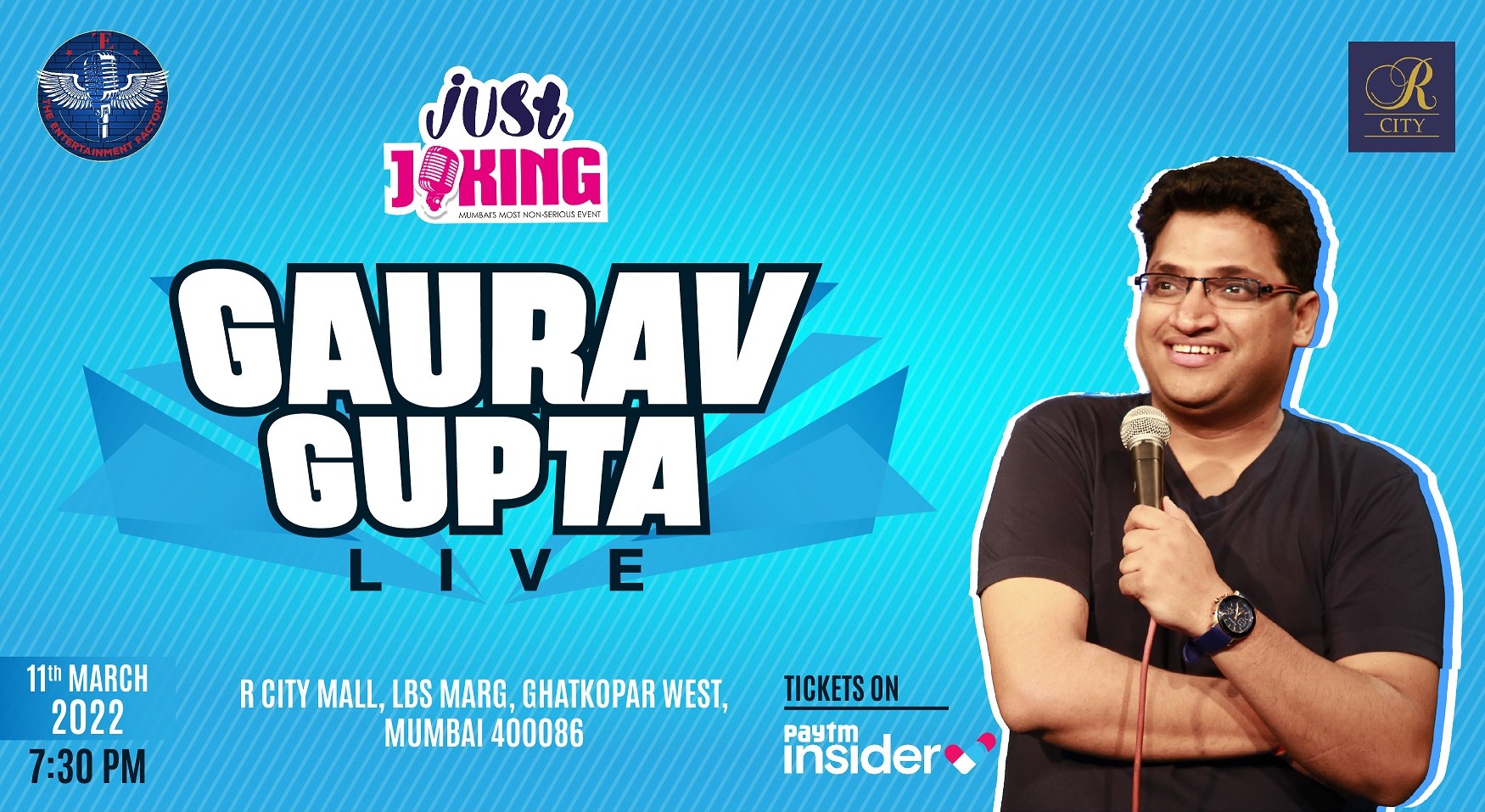 Gaurav Gupta's Live Standup Shows in India | Fests.info
