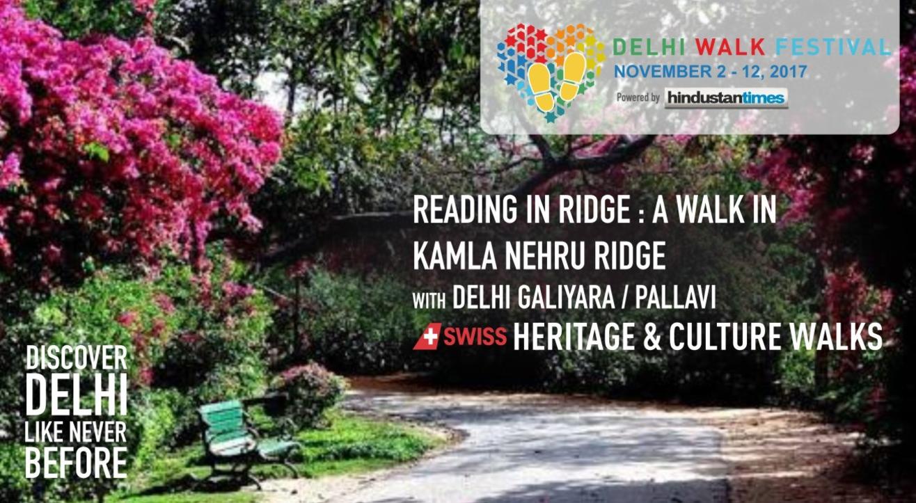 Book tickets to Delhi Walk Festival - Reading in Ridge : A walk in ...