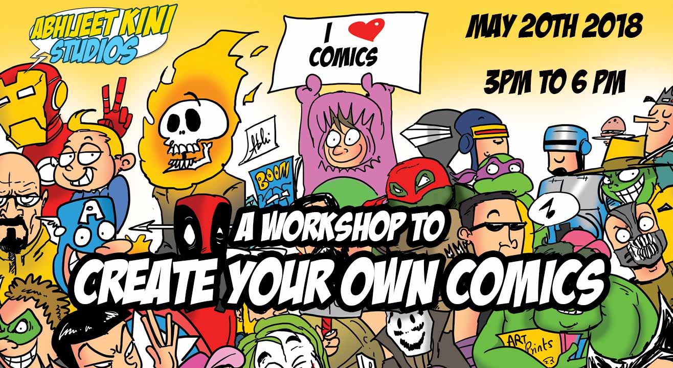 Book Tickets To Create Your Own Comics 