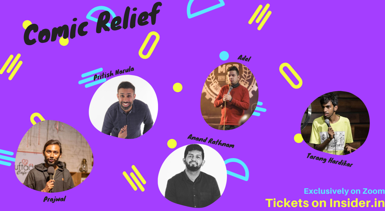 Comic Relief-Standup Comedy Line up