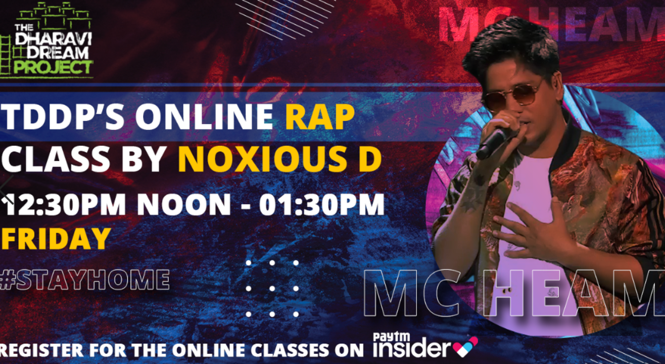 RAP session by MC Heam at TDDP's SchoolofHipHop!