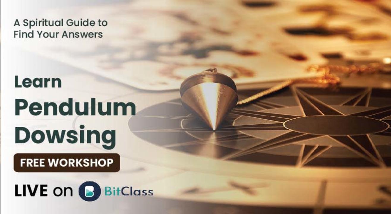 Learn Pendulum Dowsing | A Spiritual Guide To Find Your Answers