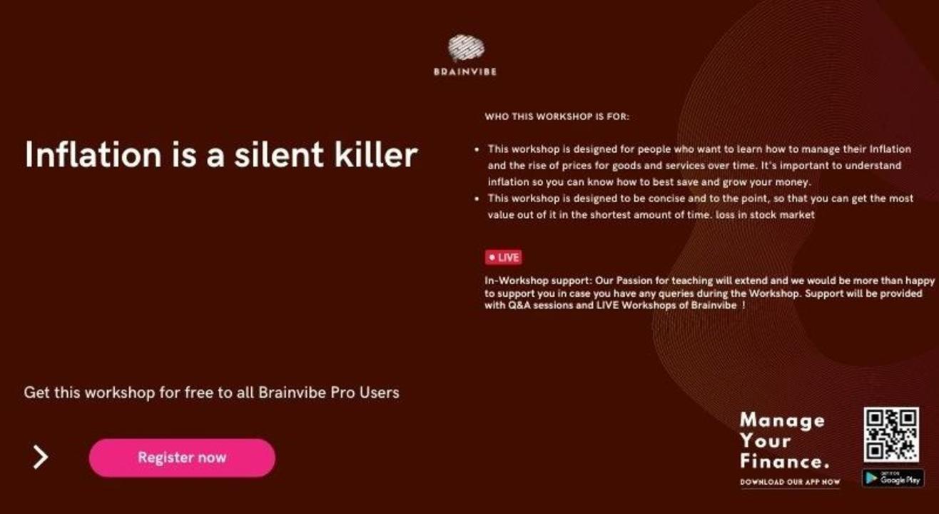 Inflation is a Silent Killer