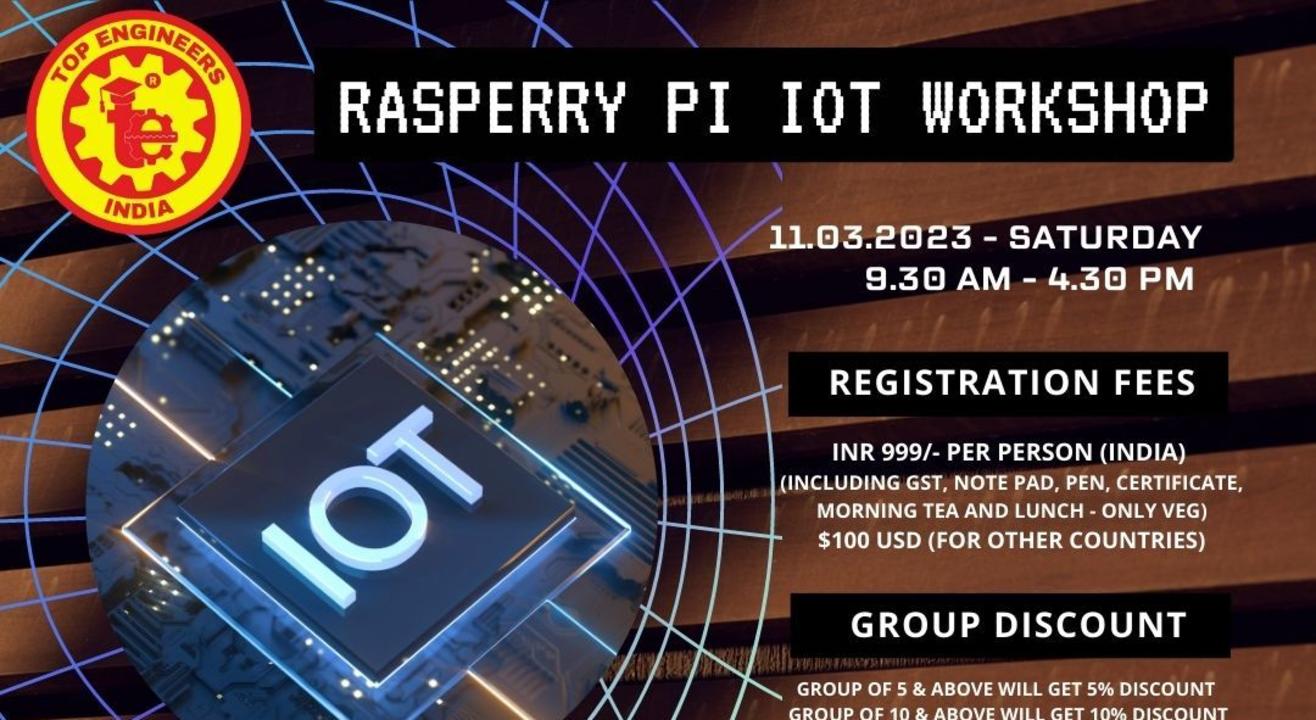 Iot Using Raspberry Pi Workshop 2089