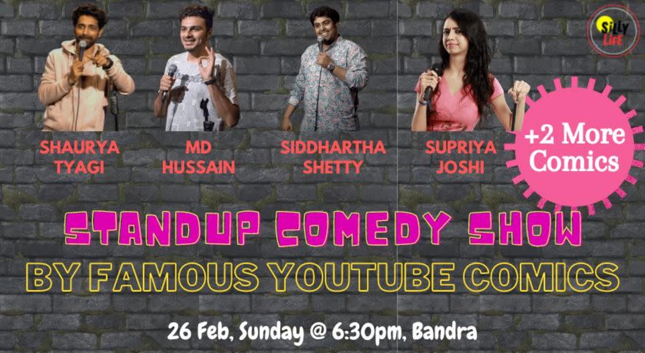 Mumbai's No 1 Stand Up Comedy Show- By Famous Youtube & Comicstaan ...