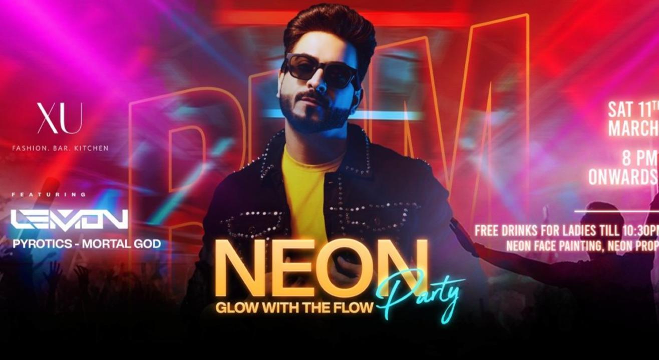 Biggest Neon Glow Party With DJ Lemon | XU at The Leela Palace