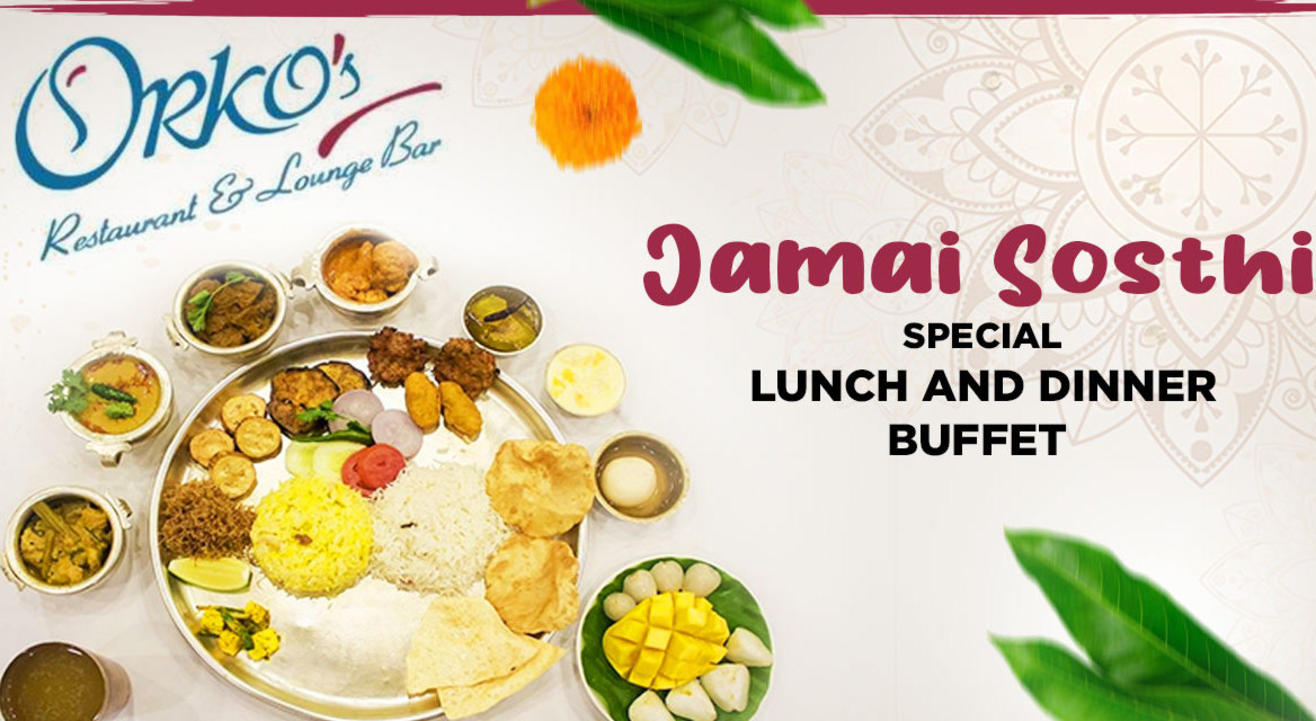 Jamai Soshti Buffet Lunch and Dinner Menu @999/- Jamai Soshti Buffet Lunch and Dinner Menu @999/-