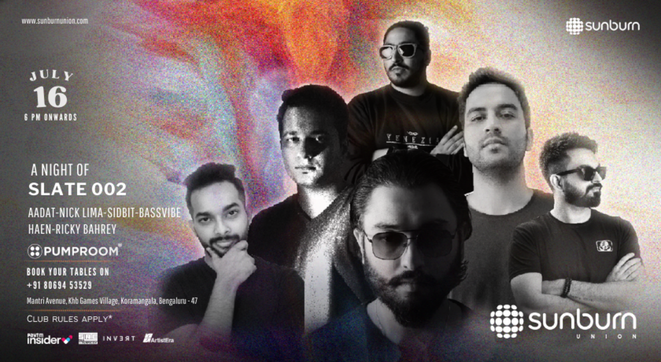 A NIGHT OF SLATE Live at Sunburn Union