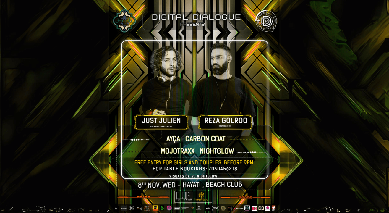 Digital Dialogue presents Just Julien and Reza Golroo