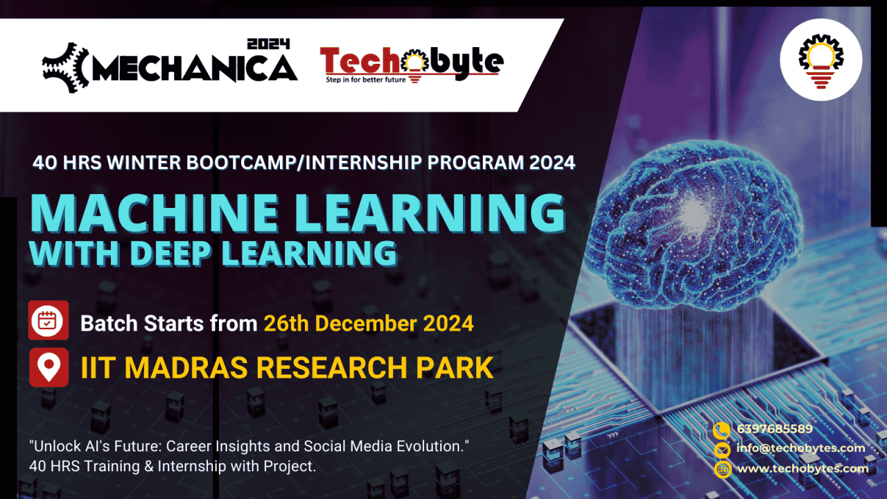 MACHINE LEARNING WITH DEEP LEARNING | WINTER BOOTCAMP/INTERNSHIP ... MACHINE LEARNING WITH DEEP LEARNING | WINTER BOOTCAMP/INTERNSHIP ...