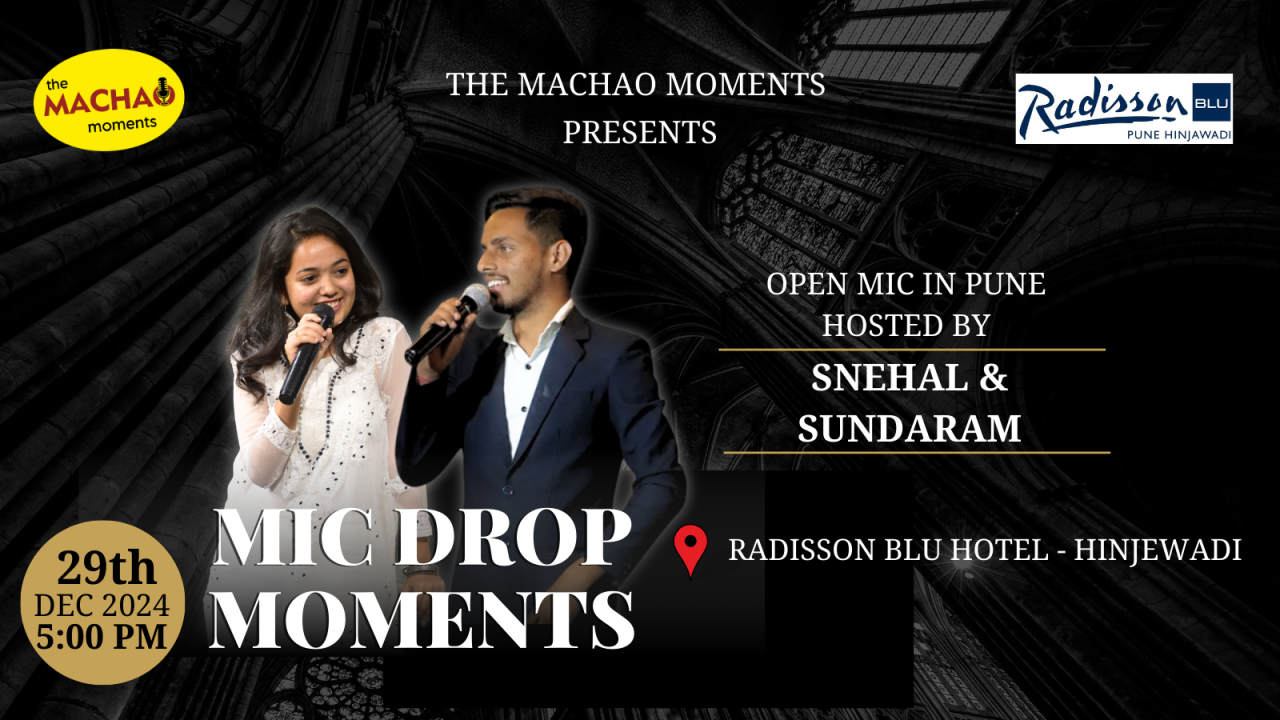MIC DROP MOMENT : PUNE OPEN MIC | NY2025 | NY Parties 2025 Event in Pune