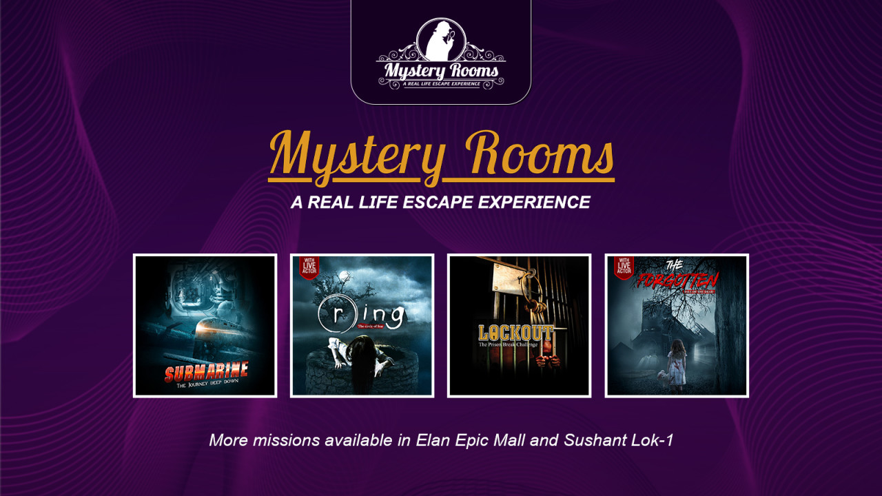 Mystery Rooms | Golf Course Road Gurugram | Event in Gurugram