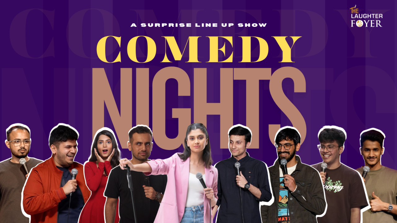Book tickets to Comedy Nights at Foyer