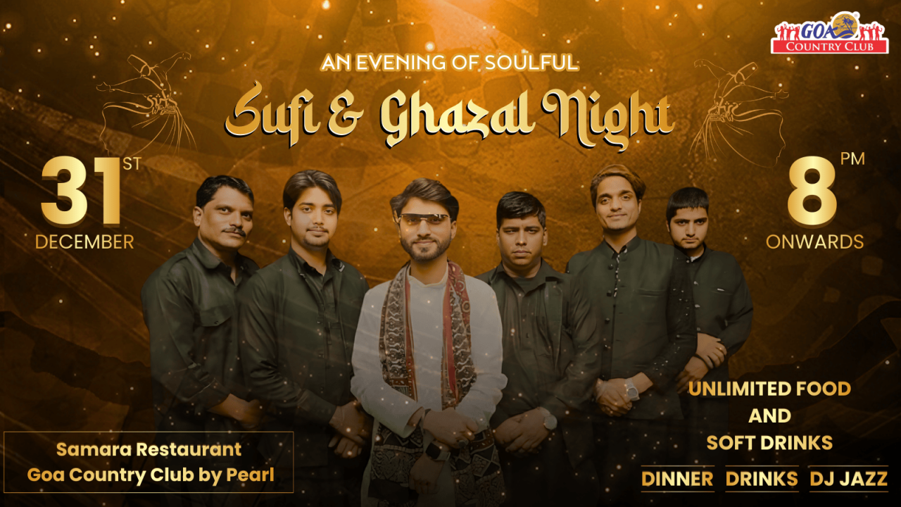 Sufi & Ghazal Night - Samara Restaurant | Event in Gurgaon