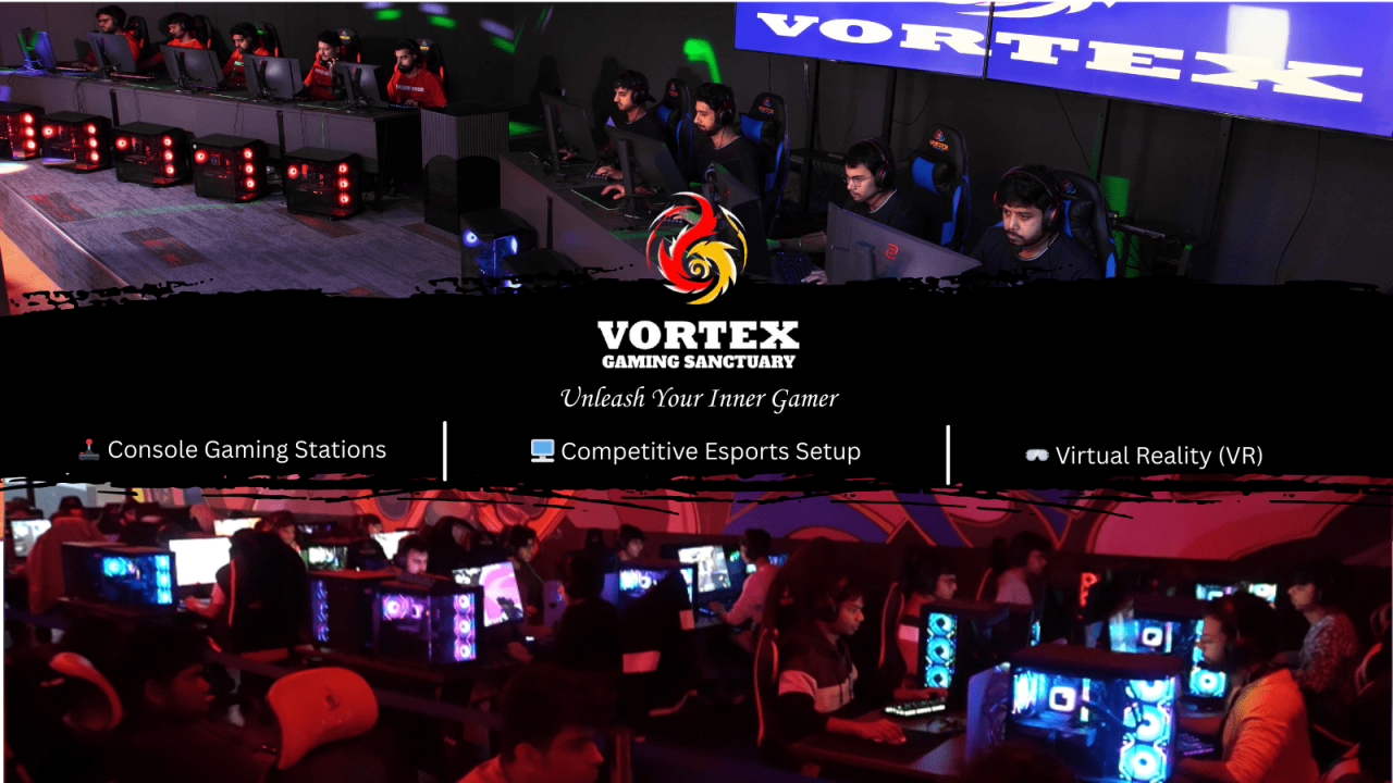Book tickets to Vortex Gaming Sanctuary