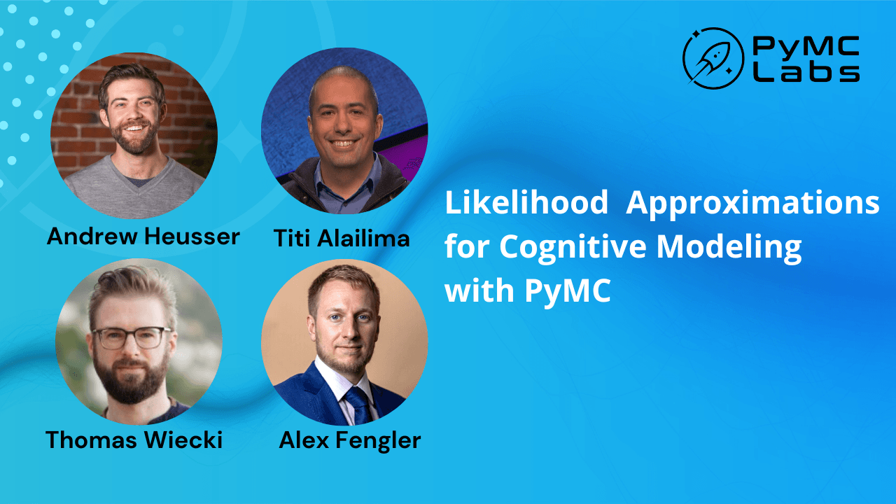Likelihood Approximations for Cognitive Modeling with PyMC