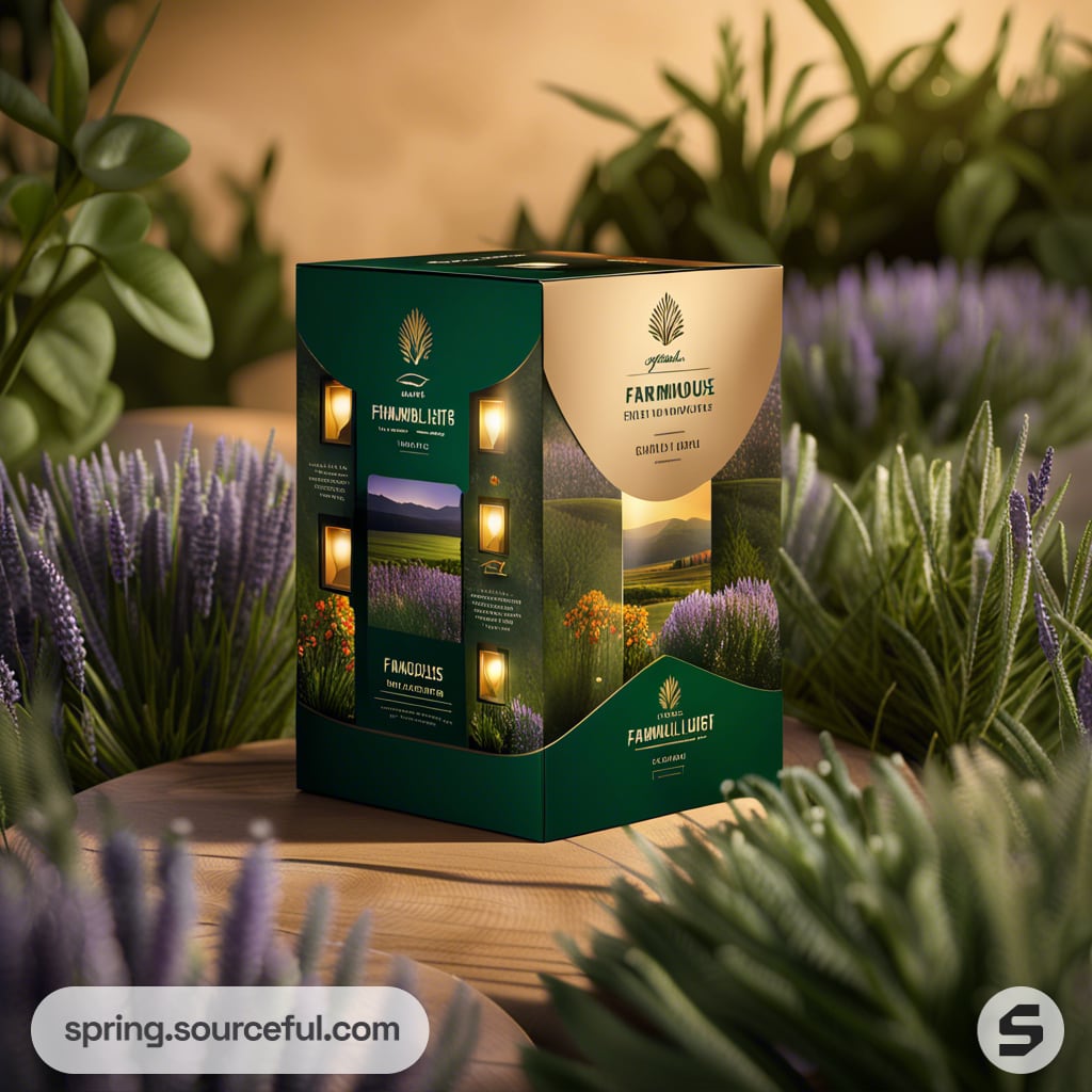 Solar-powered garden lights | Carton Product Boxes