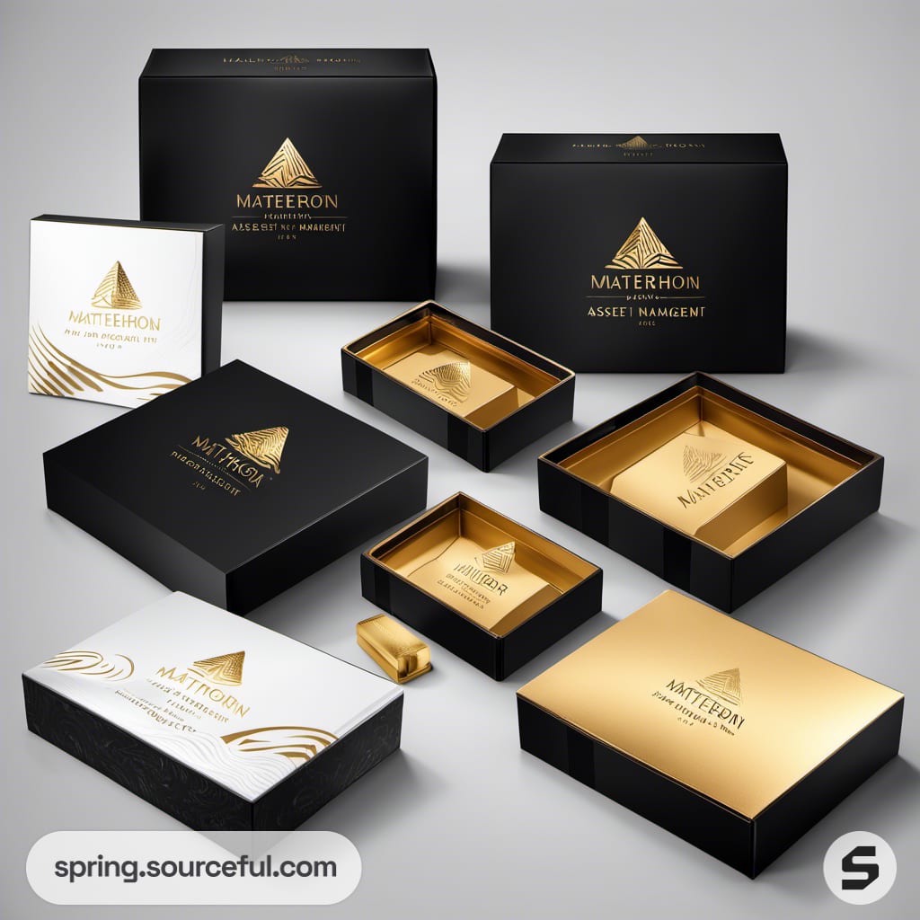 Gold bars | Mailer Boxes
