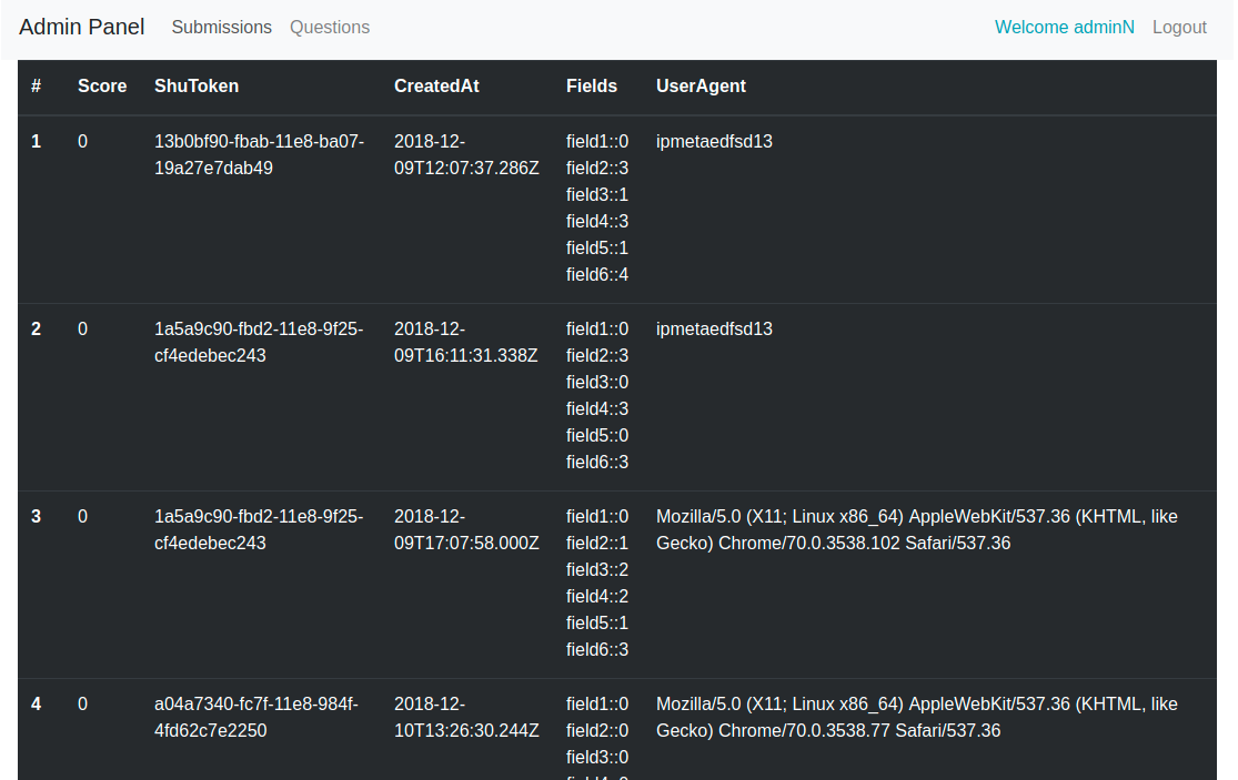 GitHub - swifthfg/shu-former: Dynamic survey form creator