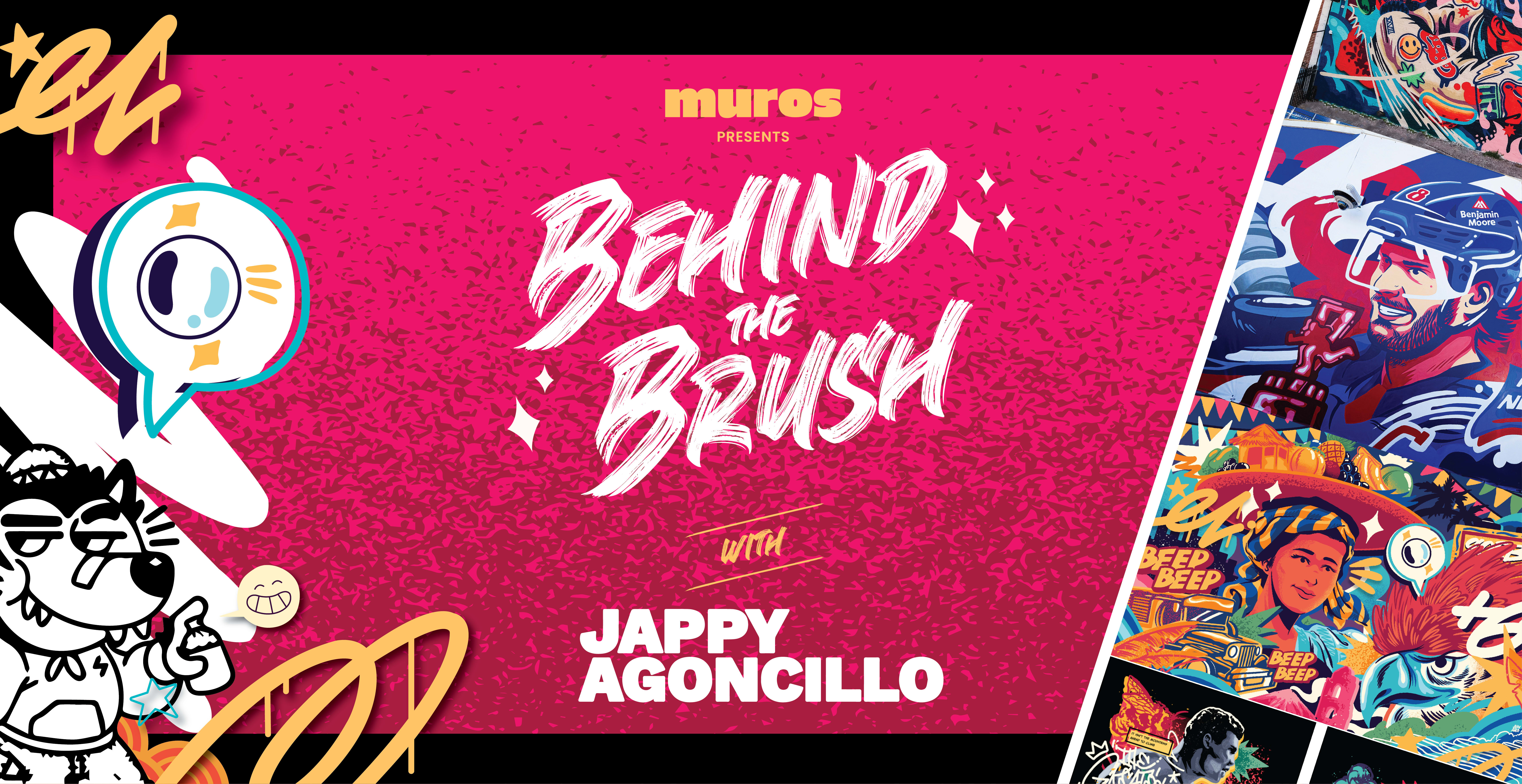 behind the brush with Jappy Agoncillo