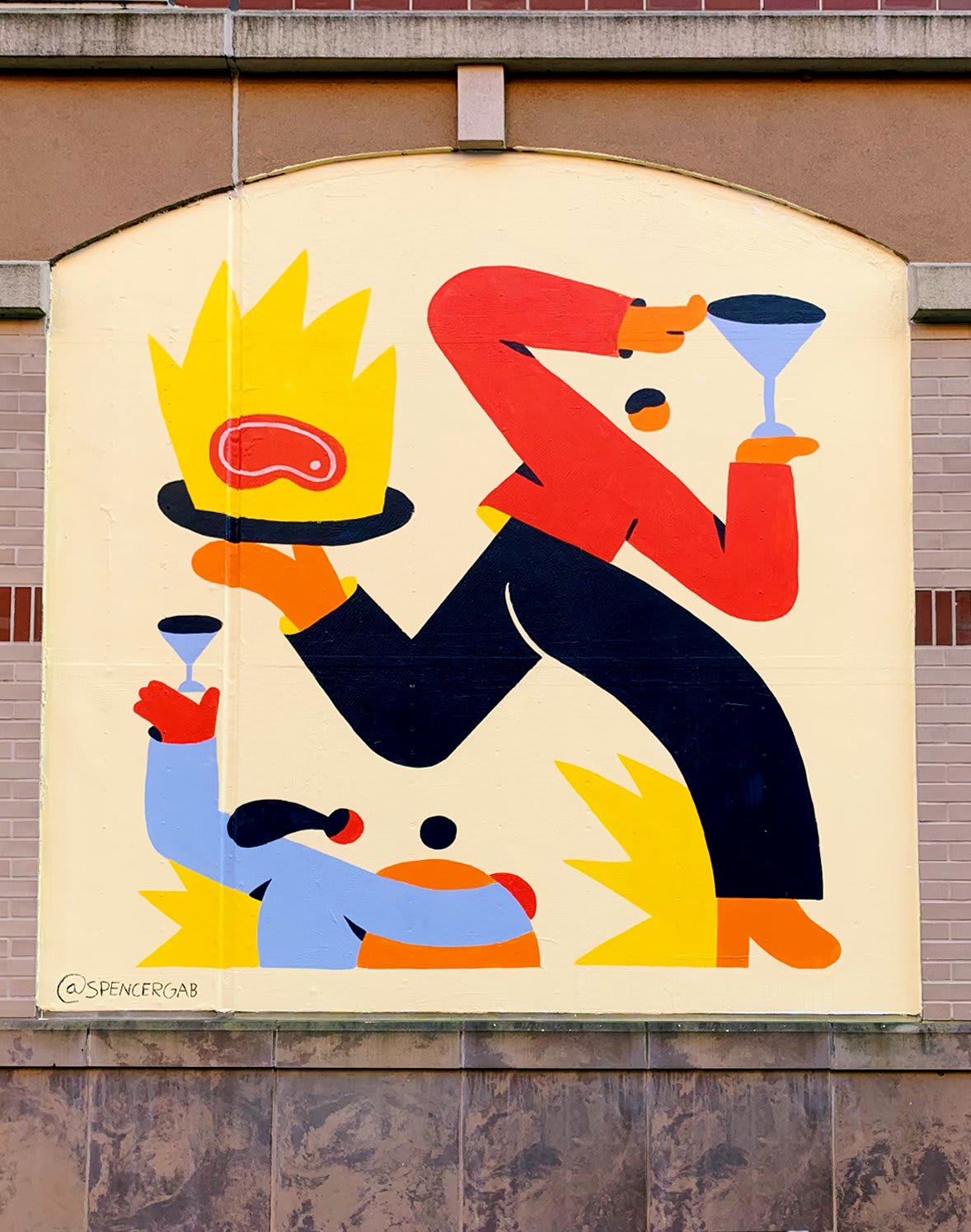 Muros | Charter Realty | Blue Back Square | Mural Activation