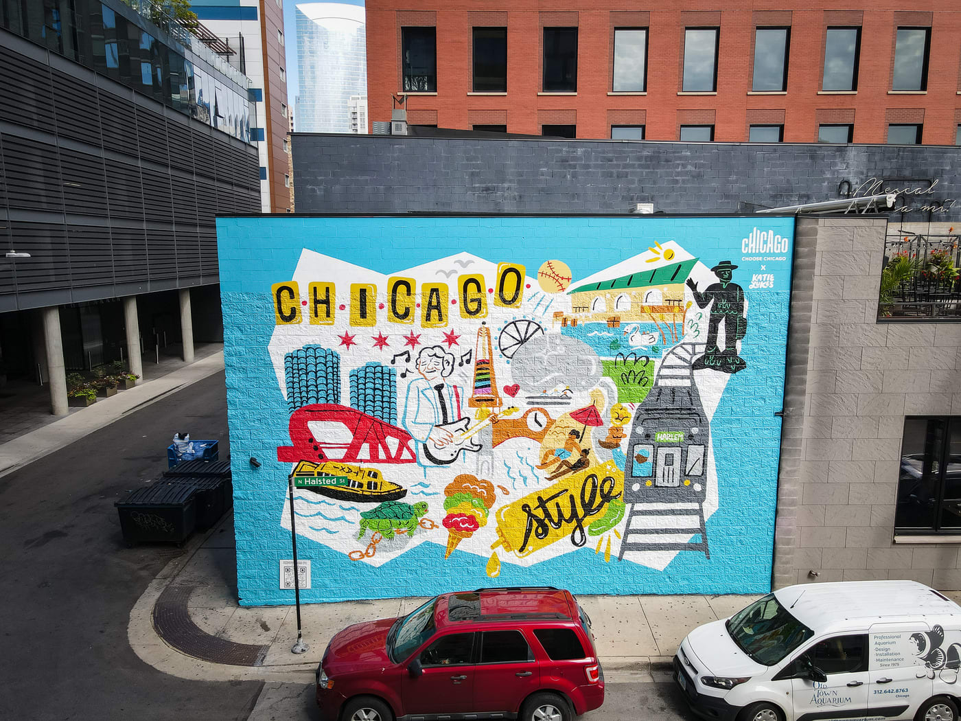 Outdoor Mural Advertising Projects, Sculptures, and Installations - muros
