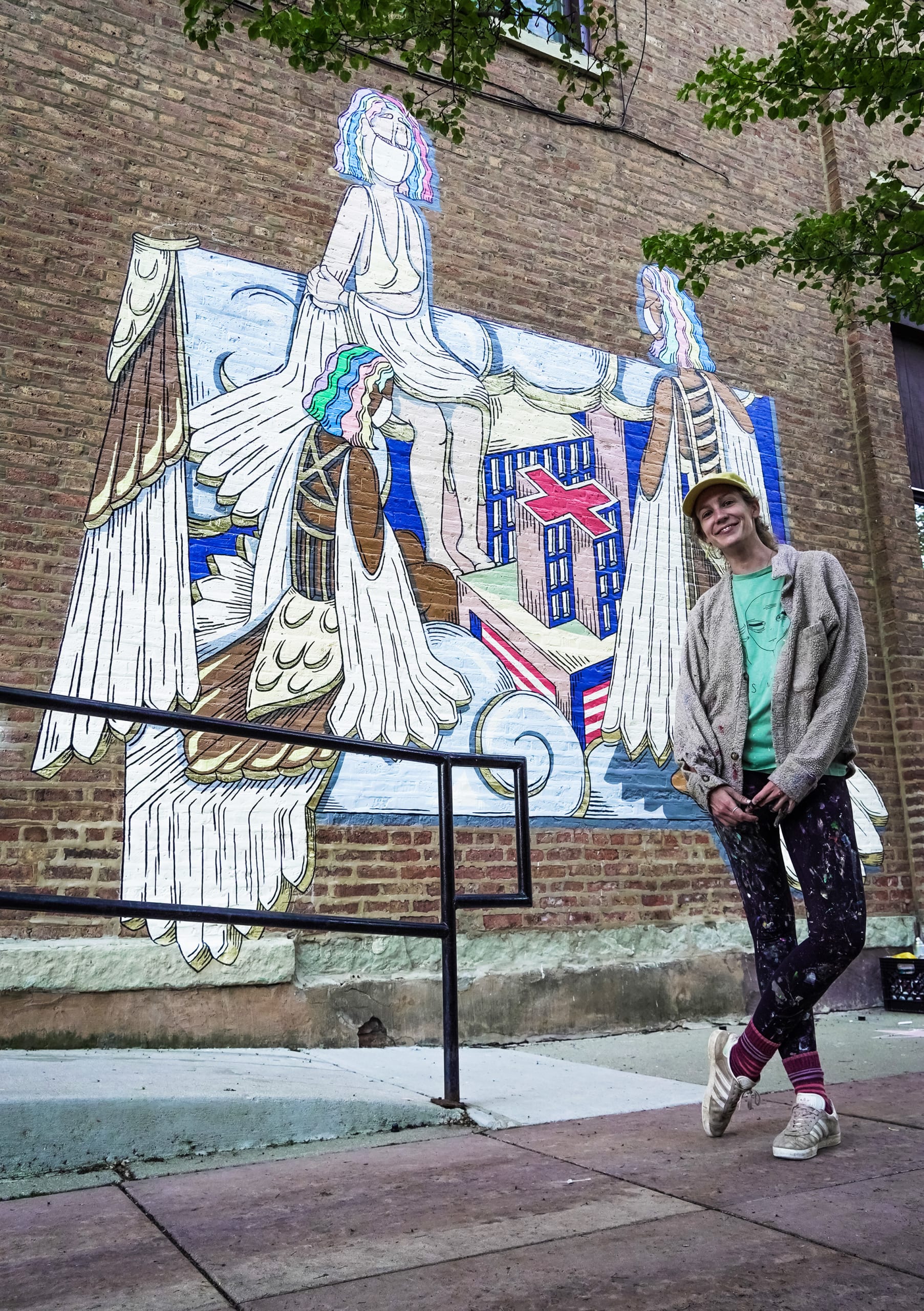 Muros | Murals for Medical Relief | Blake Jones x District Brew Yards