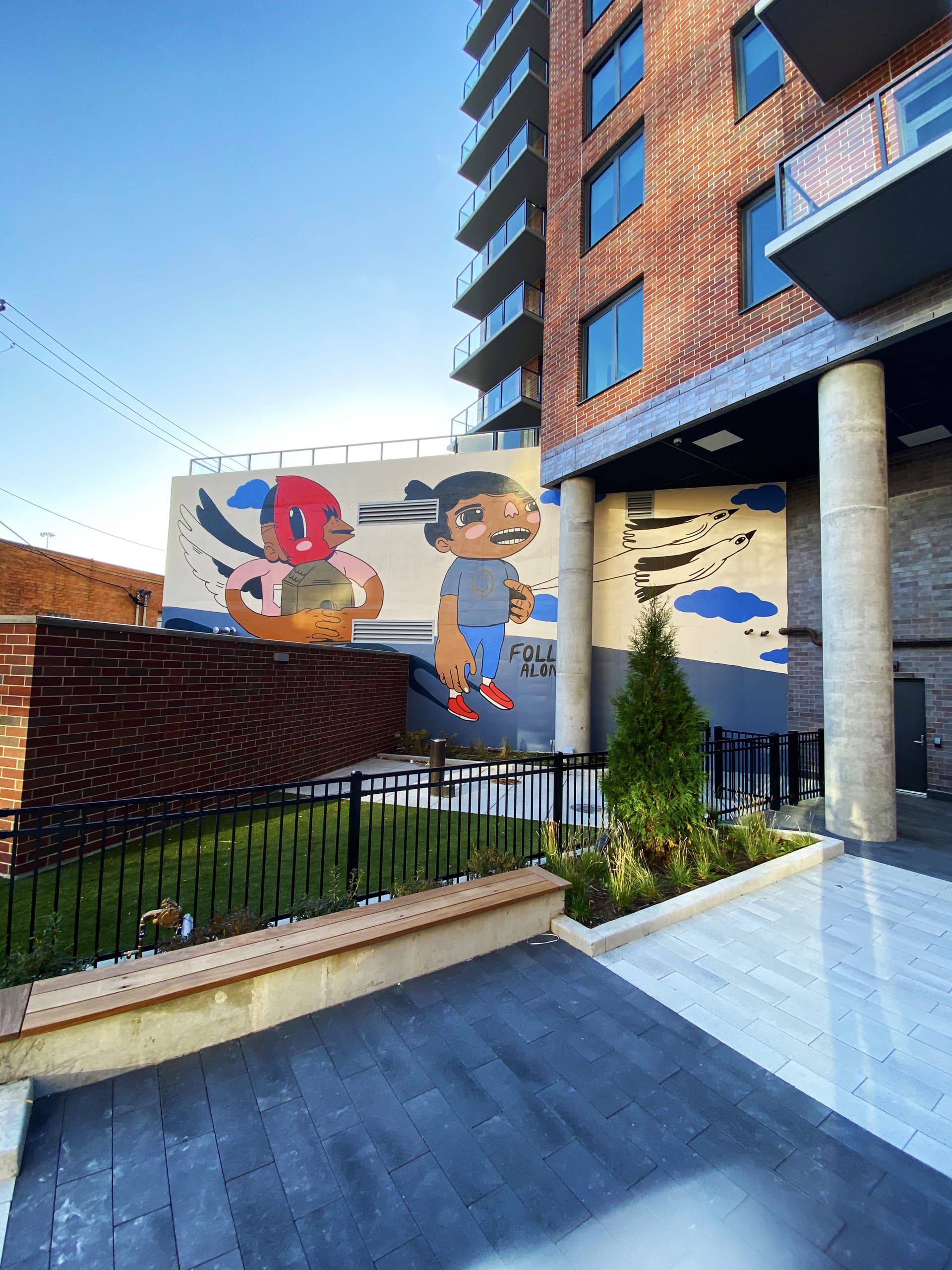 Muros | Fifield Companies | Westerly Sentrock Mural