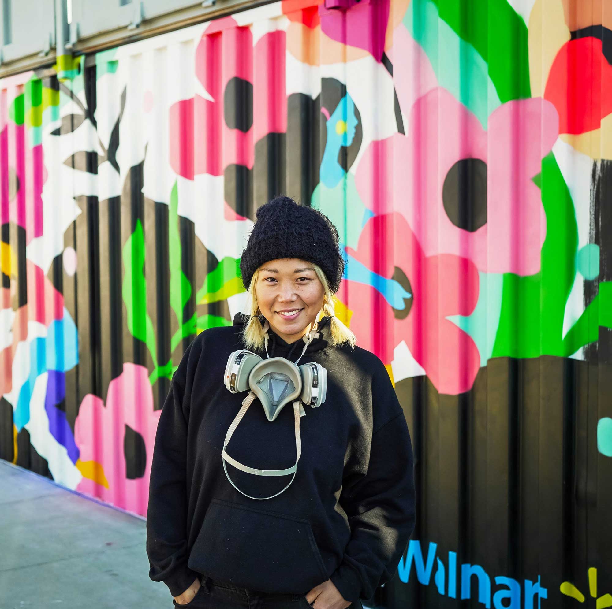 Muros | Instacart | Mural Campaign Los Angeles Channin Fulton