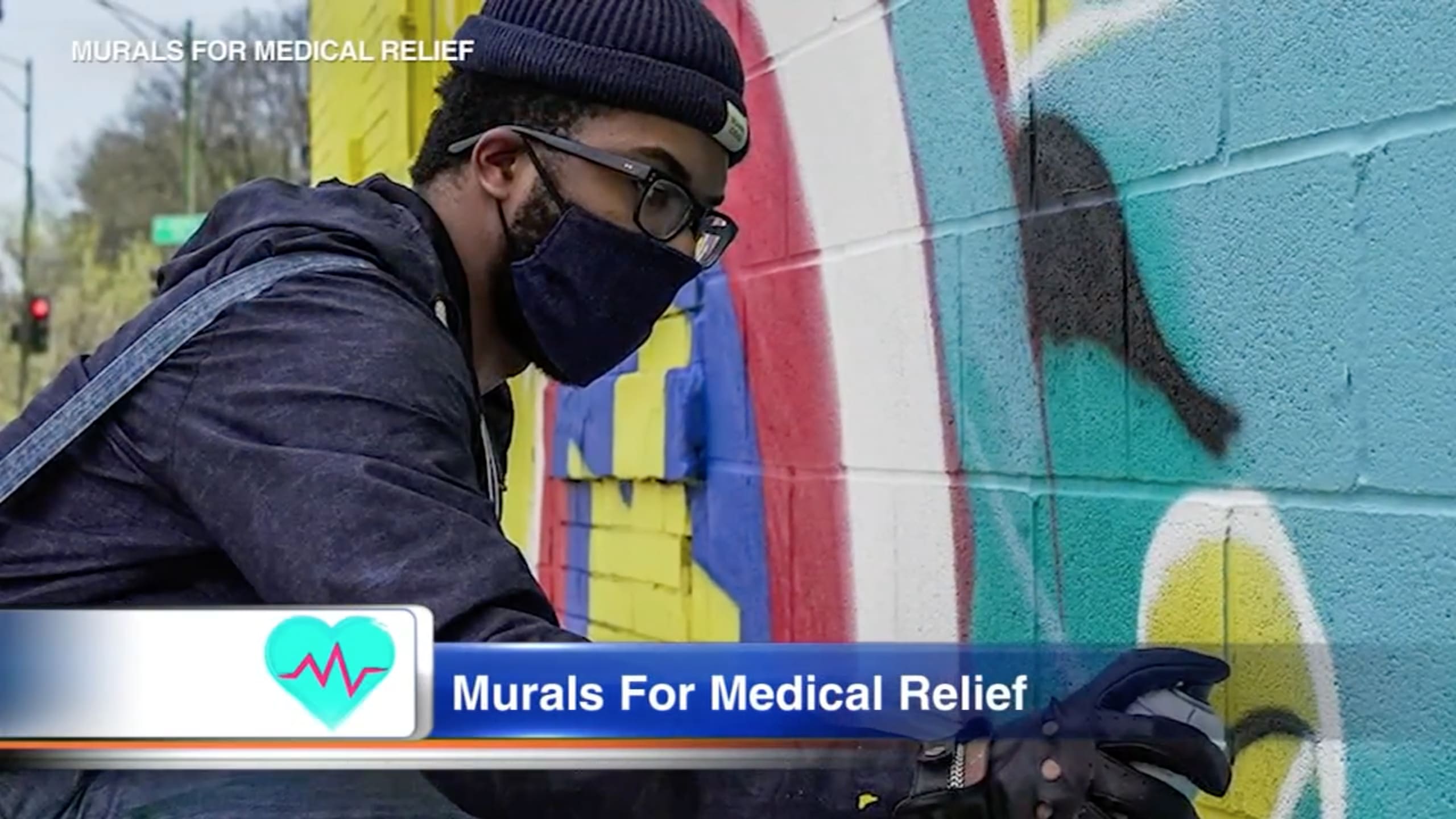 Murals for Medical Relief honor Chicago healthcare workers fighting ...