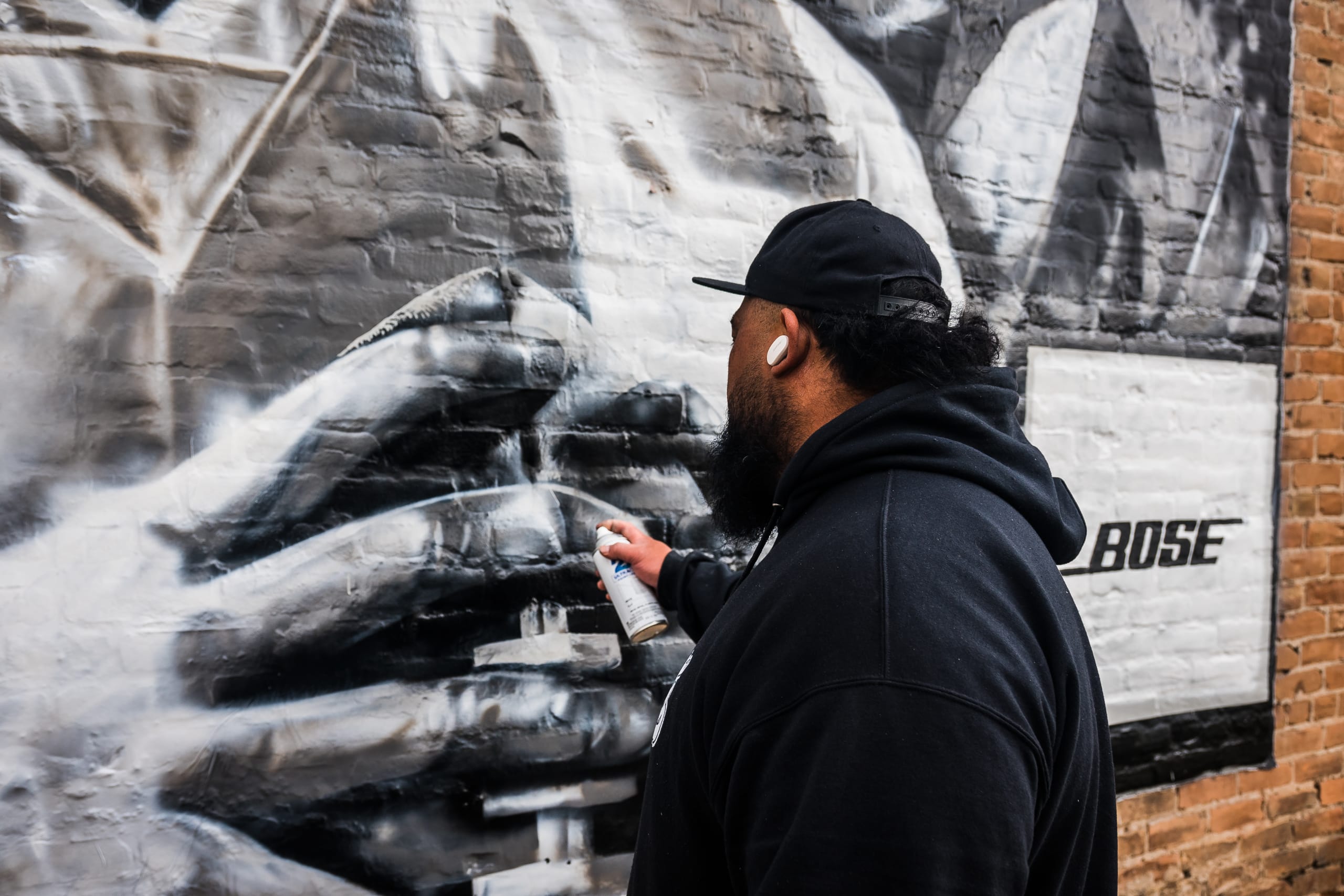 Muros | Bose 2021 NFL Draft Mural Activation